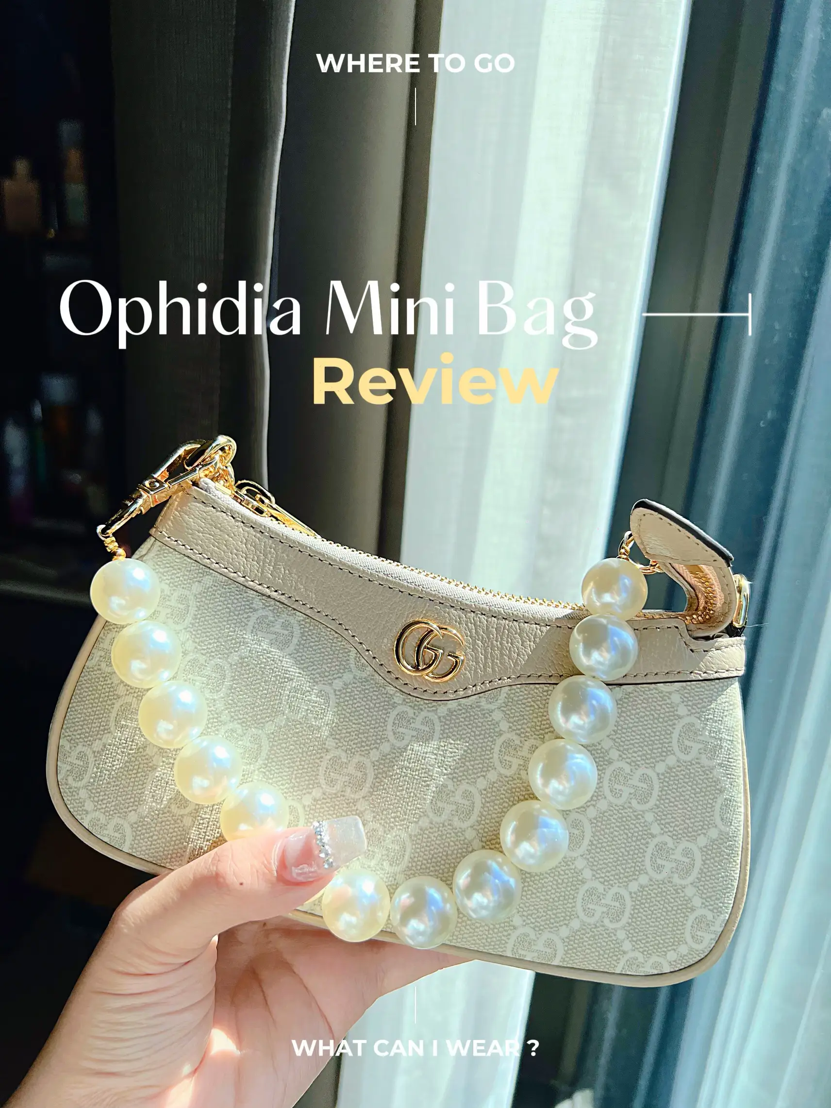 ใส่อะไรได้ ? GUCCI OPHIDIA MINI BAG | แกลเลอรีที่โพสต์โดย Saiparn | Lemon8