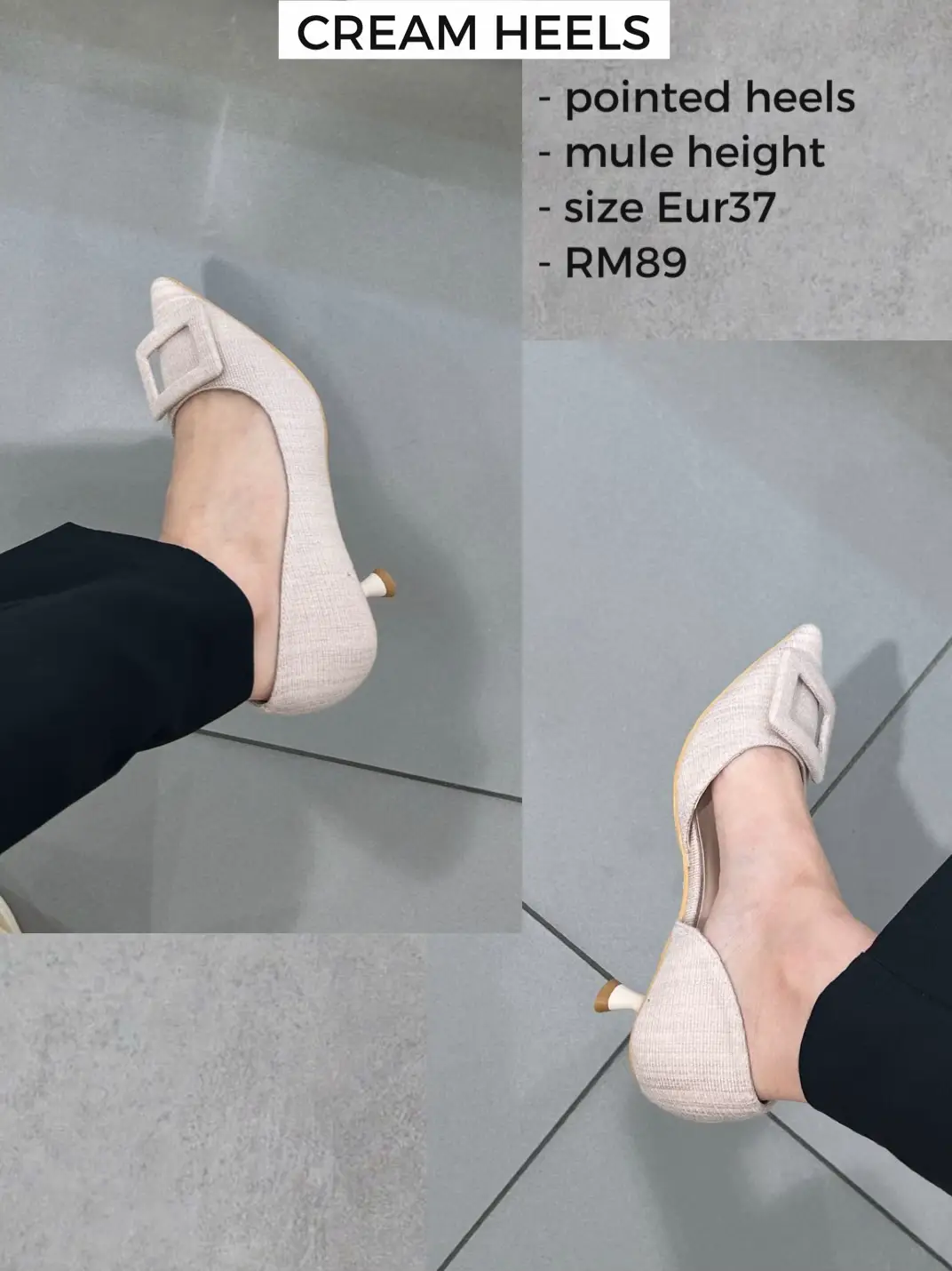 CUTE GRADUATION HEELS TRY ONS FROM PADINI | แกลเลอรีที่โพสต์โดย ...