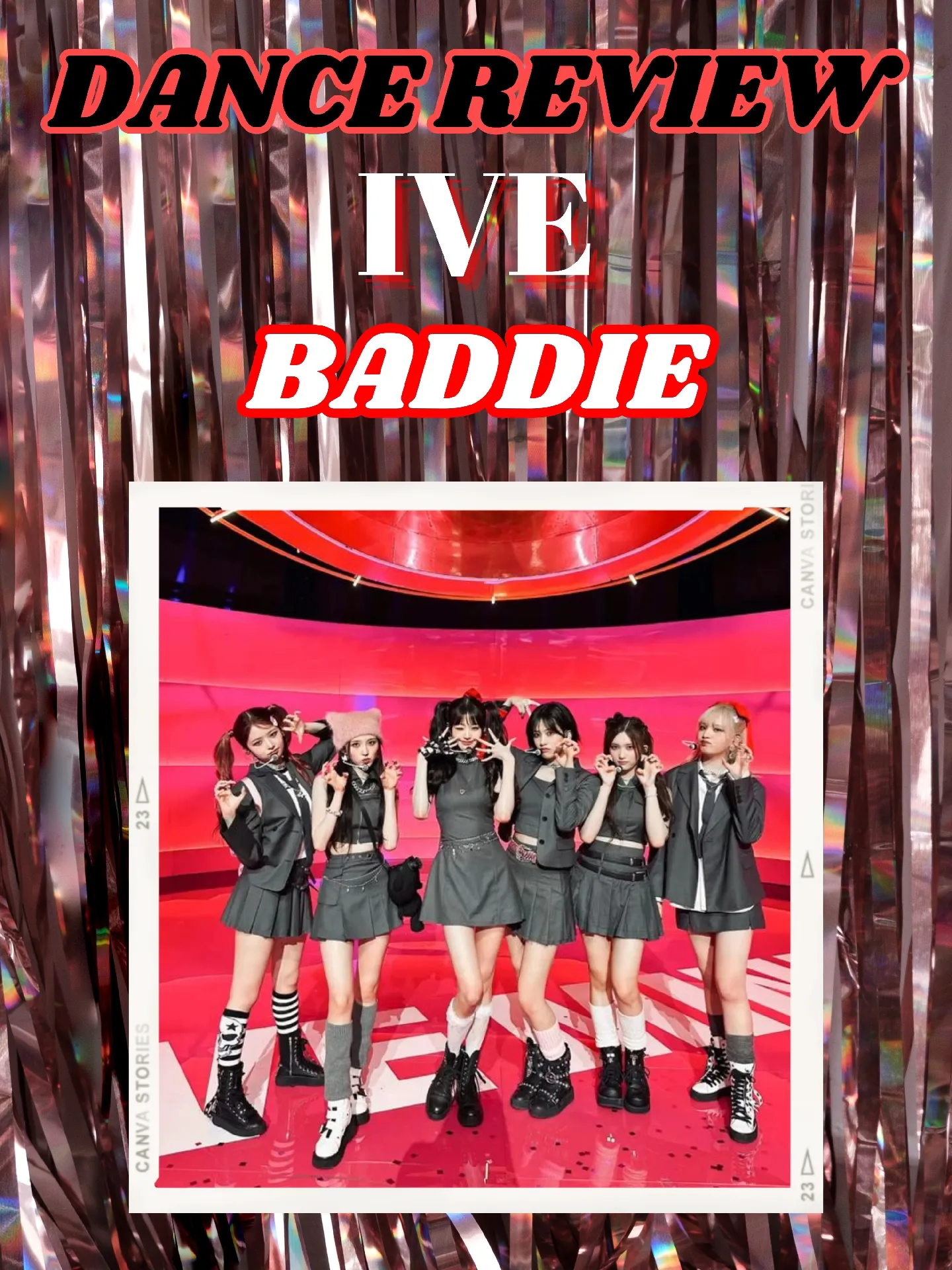 My review on IVE Baddie Dance | V.Goldfishが投稿したフォトブック | Lemon8