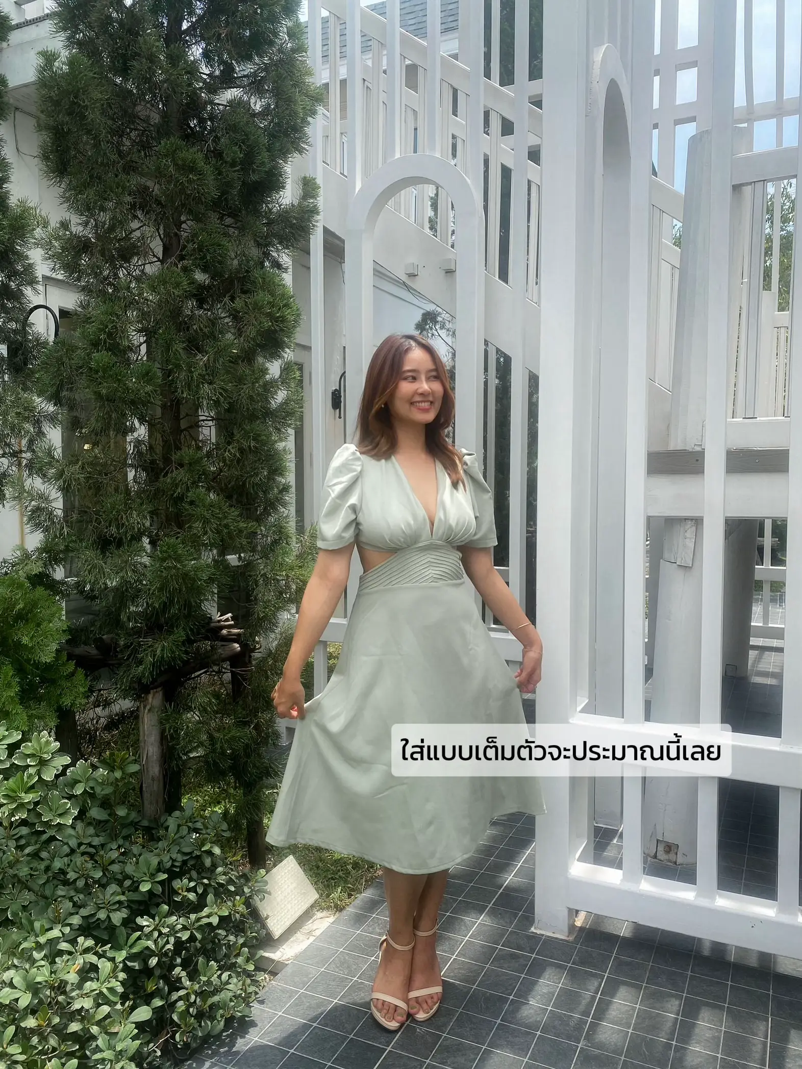 📌 พิกัดเดรสออกงาน สาวอวบใส่ได้ พรางหุ่น เอว S | แกลเลอรีที่โพสต์โดย Yumarii | Lemon8