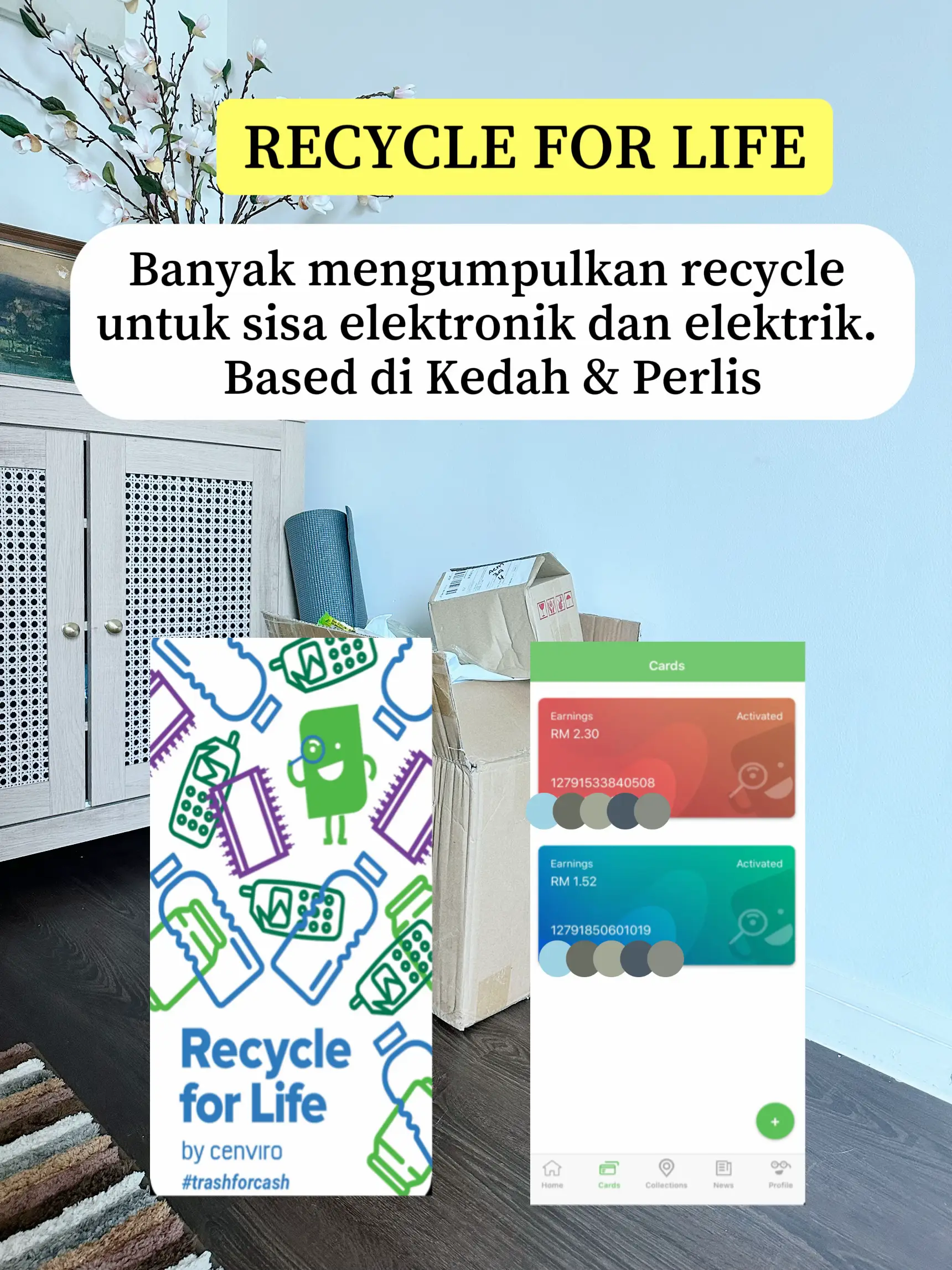Mudah recycle sekarang pakai Apps je | Galeri disiarkan oleh Jue H ...