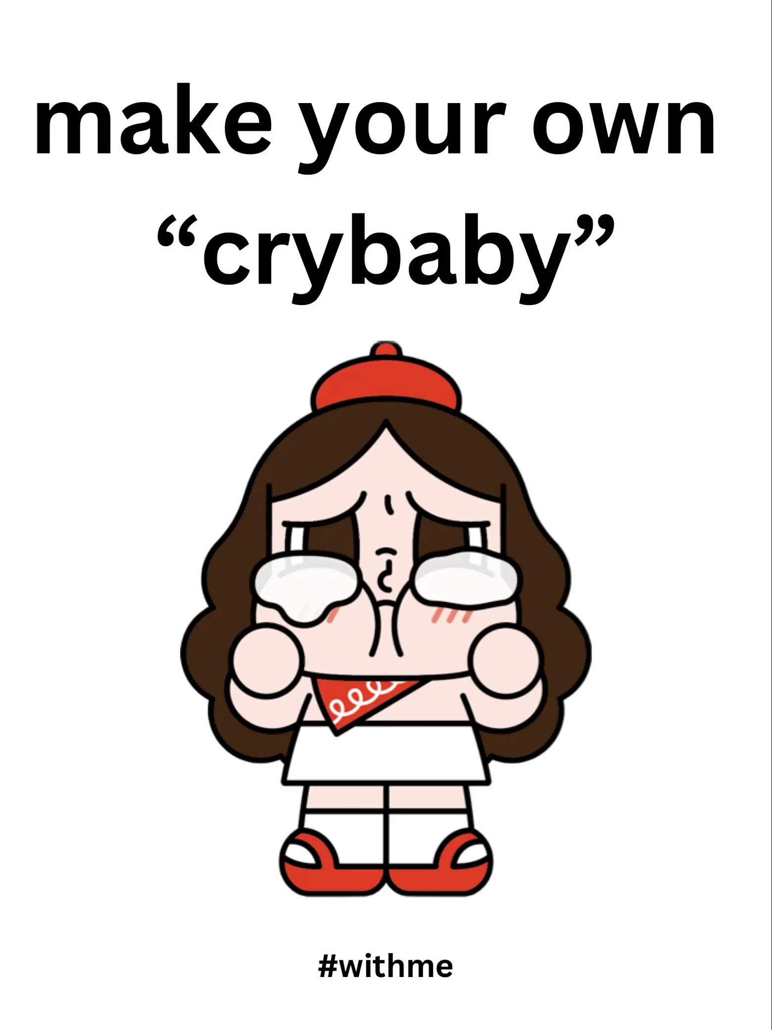 #howto มาสร้าง cry baby ของตัวเองกัน! 🖍️👀 | แกลเลอรีที่โพสต์โดย mizuki ...