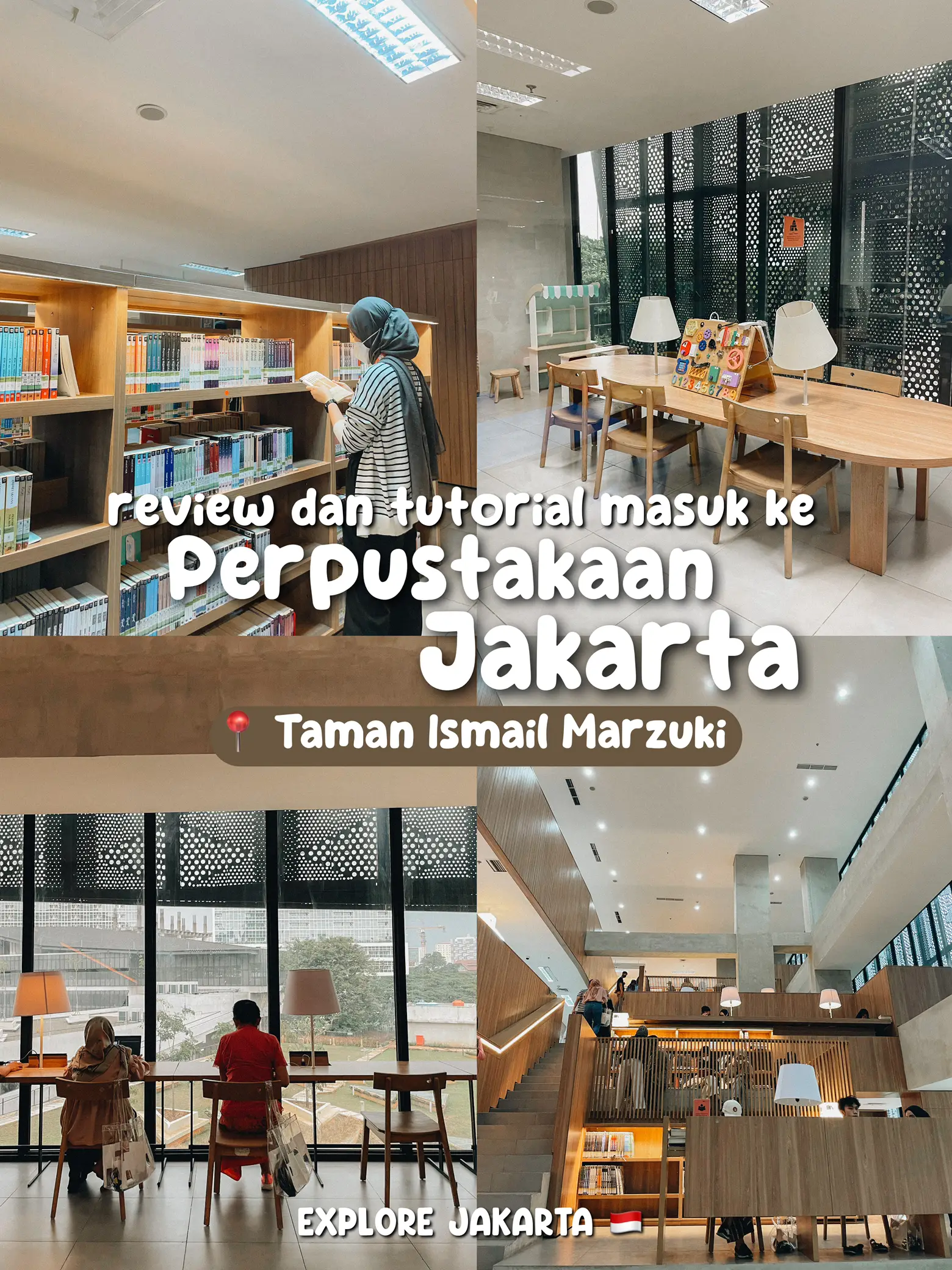 Review & Tutorial Perpustakaan Jakarta di TIM 📚 | Galeri diposting oleh ...