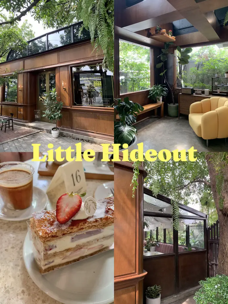 Little Hideout คาเฟ่เจ้าดังย่านราชพฤกษ์🍰🧁🍮 | แกลเลอรีที่โพสต์โดย ABMBAM ...