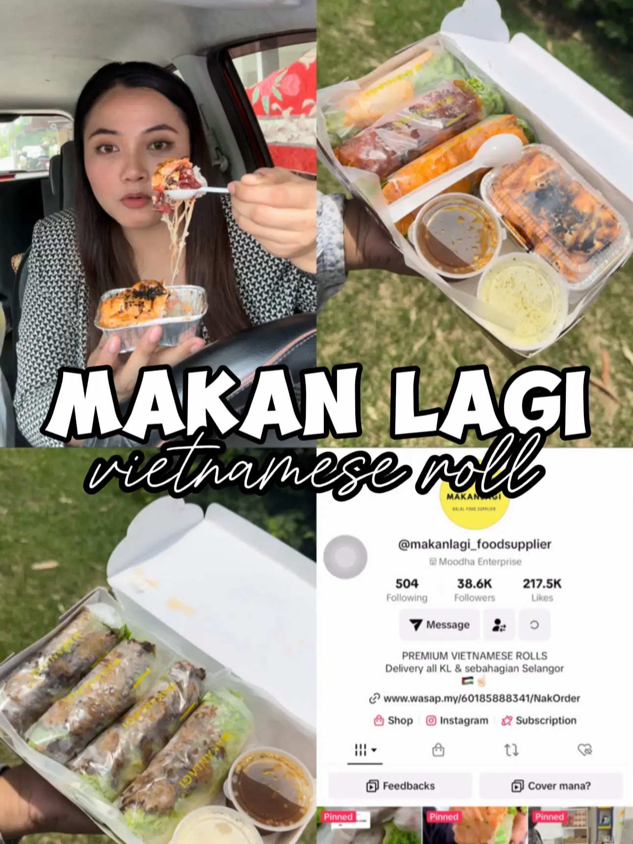 VIETNAMESE ROLL BESAR TAPAK TANGAN 😍🍤 | Video diterbitkan oleh Cidahmhydn | Lemon8