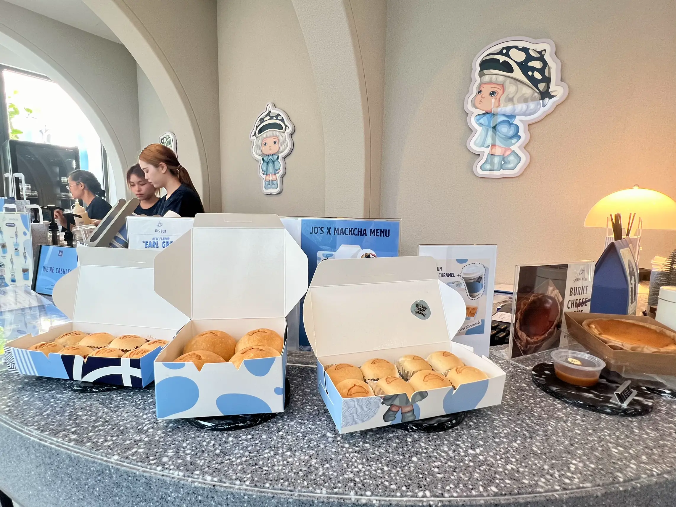 ไปลุยคาเฟ่ Jo’s banoffee x Mackcha กัน | แกลเลอรีที่โพสต์โดย Bubu Review 🐻 | Lemon8