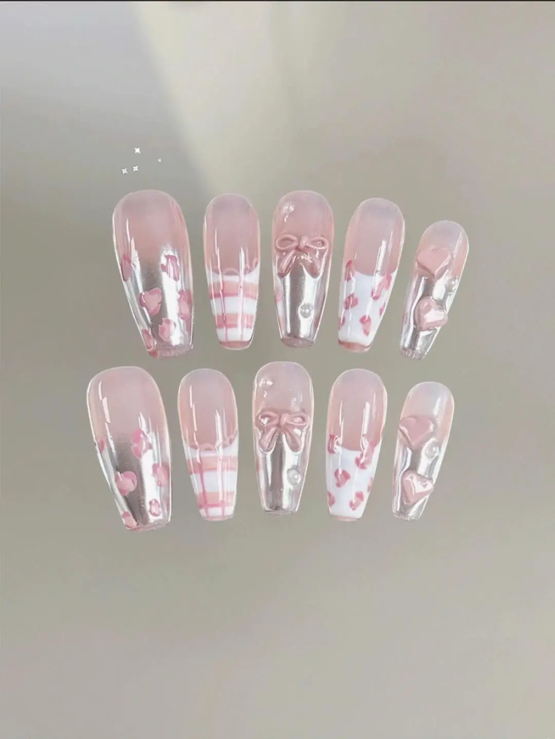 👸💖 ใครเป็นสายเจ้าหญิงต้องลอง! เล็บปลอมสไตล์ Princess ที่ทั้ง | แกลเลอรี ...