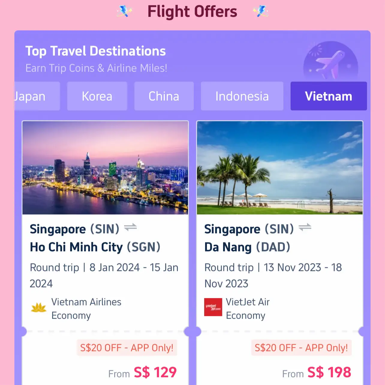 🇸🇬 TRIP 11:11 Super Saver Flight Offers ️ | แกลเลอรีที่โพสต์โดย ...