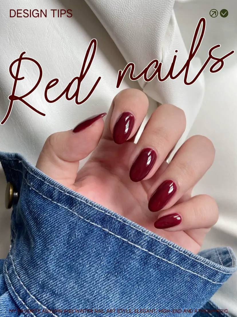 Red Nails Theory ️ ️ ️ ️ | แกลเลอรีที่โพสต์โดย Rice Review | Lemon8