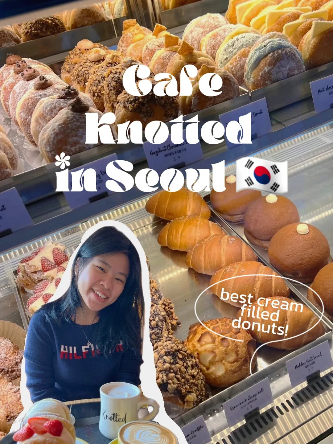 BEST CREAM FILLED DONUTS in KOREA💗🍩 | Gallery posted by Miko☁️ | Lemon8