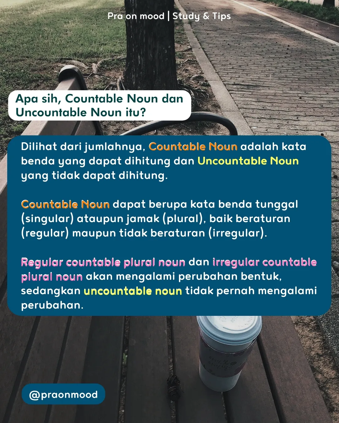 Noun? Apa itu? | Galeri diposting oleh BULAN | Lemon8