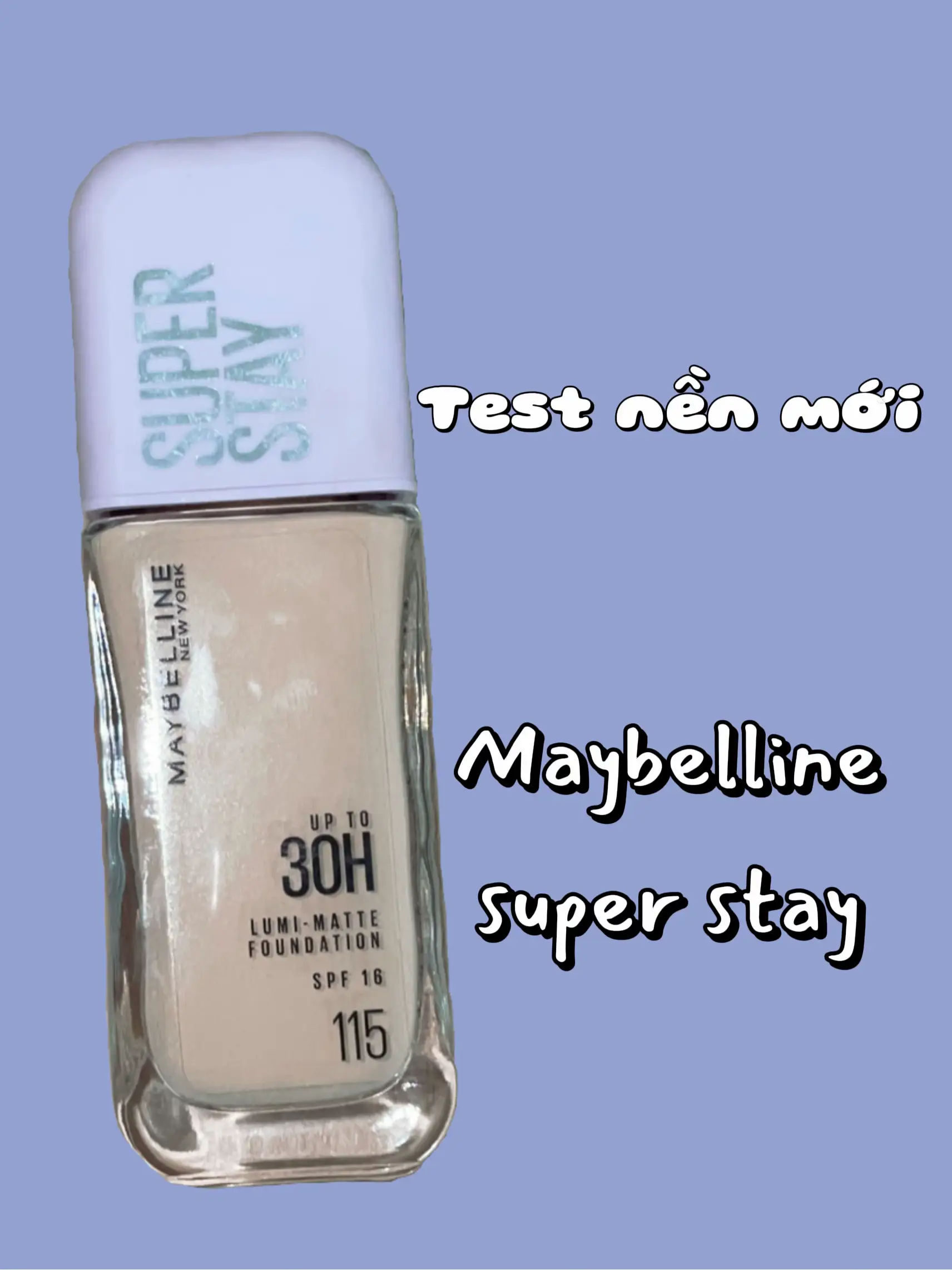 KEM NỀN MAYBELLINE SUPER STAY BẢN NÂNG CẤP | Video do NCiCi đăng | Lemon8