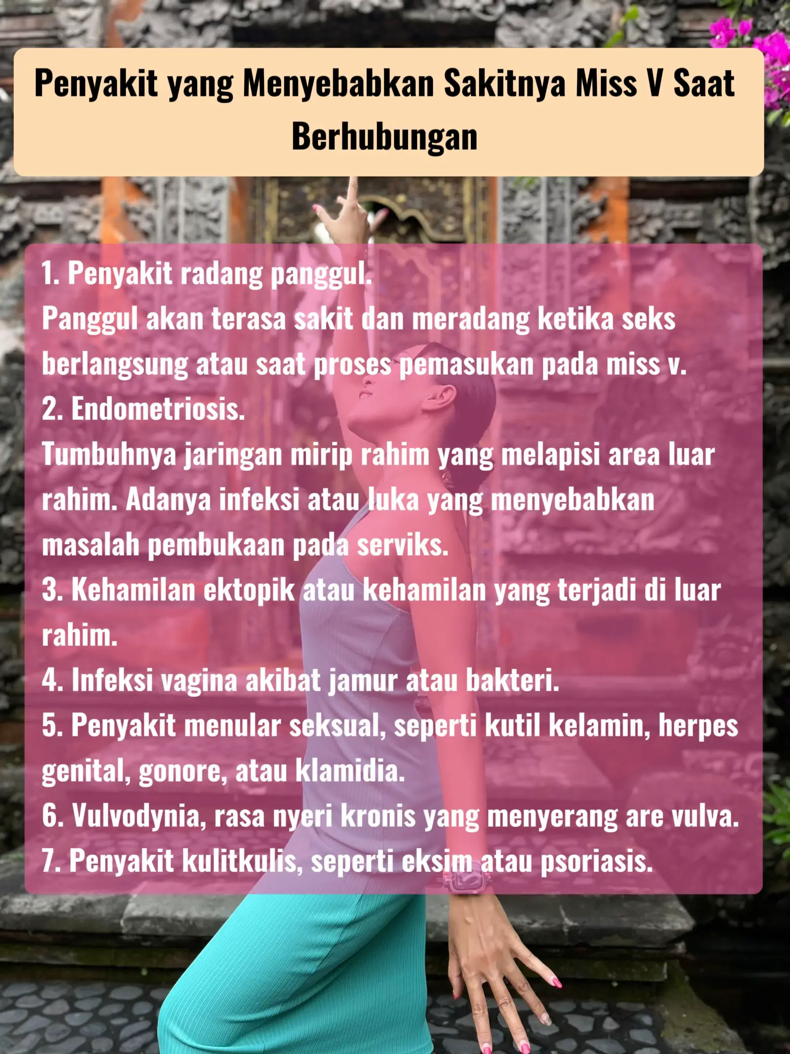 TIPS MENCEGAH NYERI SAAT/SETELAH INTIM | Galeri diposting oleh ...