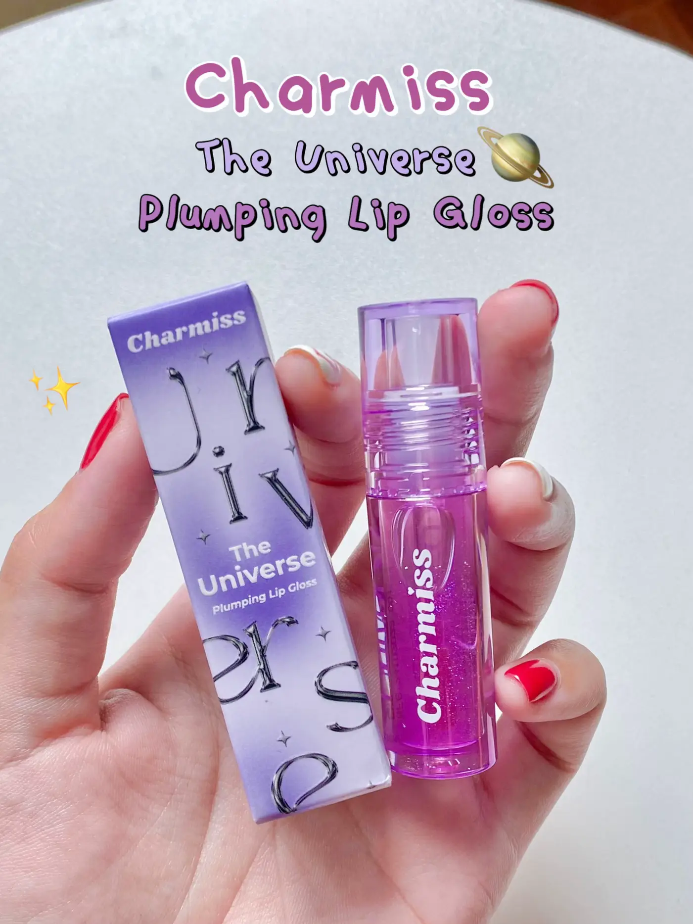 ใหม่! กลอสม่วง Charmiss ปากฉ่ำน่าจุ๊บ เปลี่ยนสีตามค่า pH🍇 | แกลเลอรีที่ ...