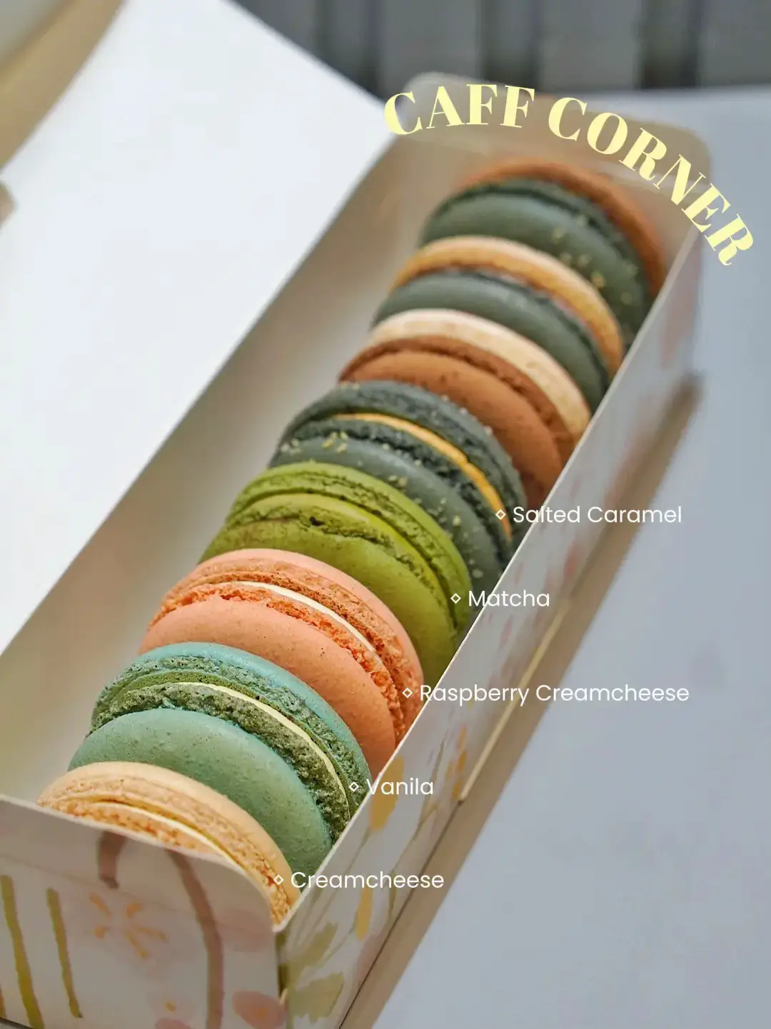 มาการอง CAFF CORNER @ Terminal 21 | แกลเลอรีที่โพสต์โดย ReviewAroii | Lemon8