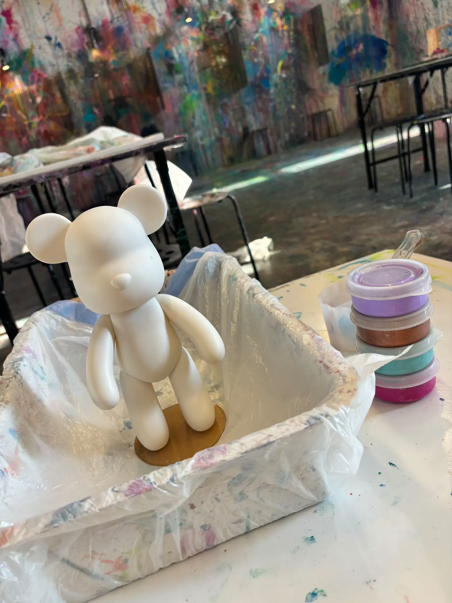 ปาโป่งสี สร้างงานศิลปะกัน | แกลเลอรีที่โพสต์โดย BangearnLife | Lemon8