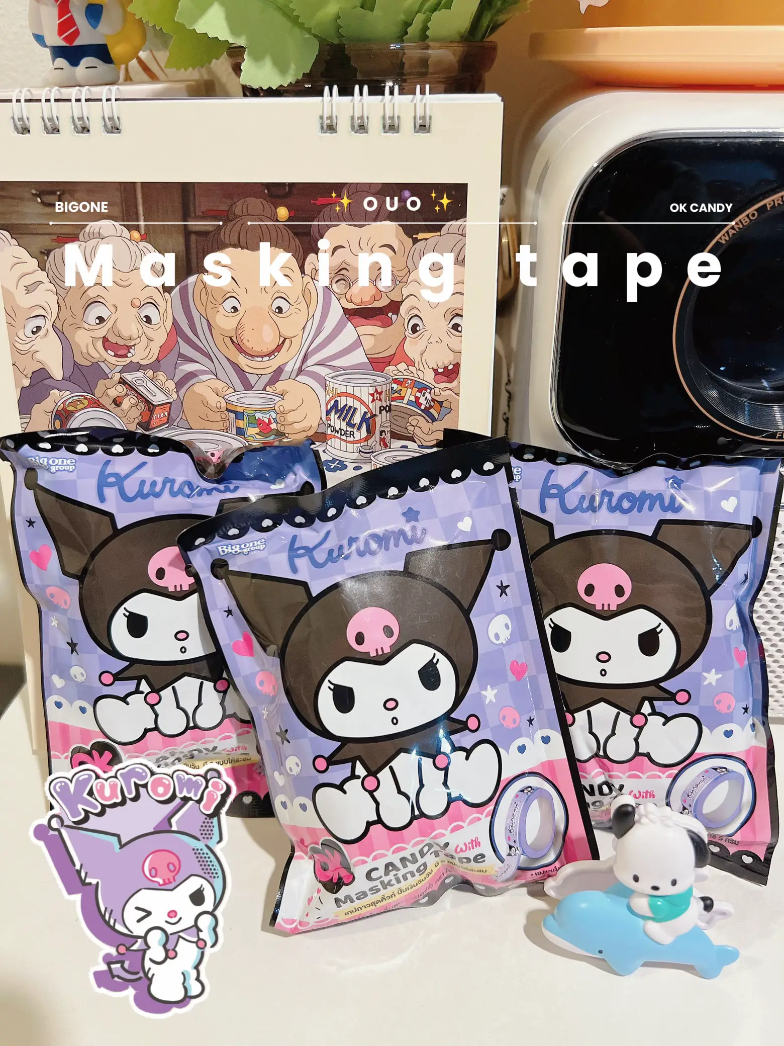 KUROMI x OK CANDY 🖤 | แกลเลอรีที่โพสต์โดย no_name ^ↀᴥↀ^ | Lemon8