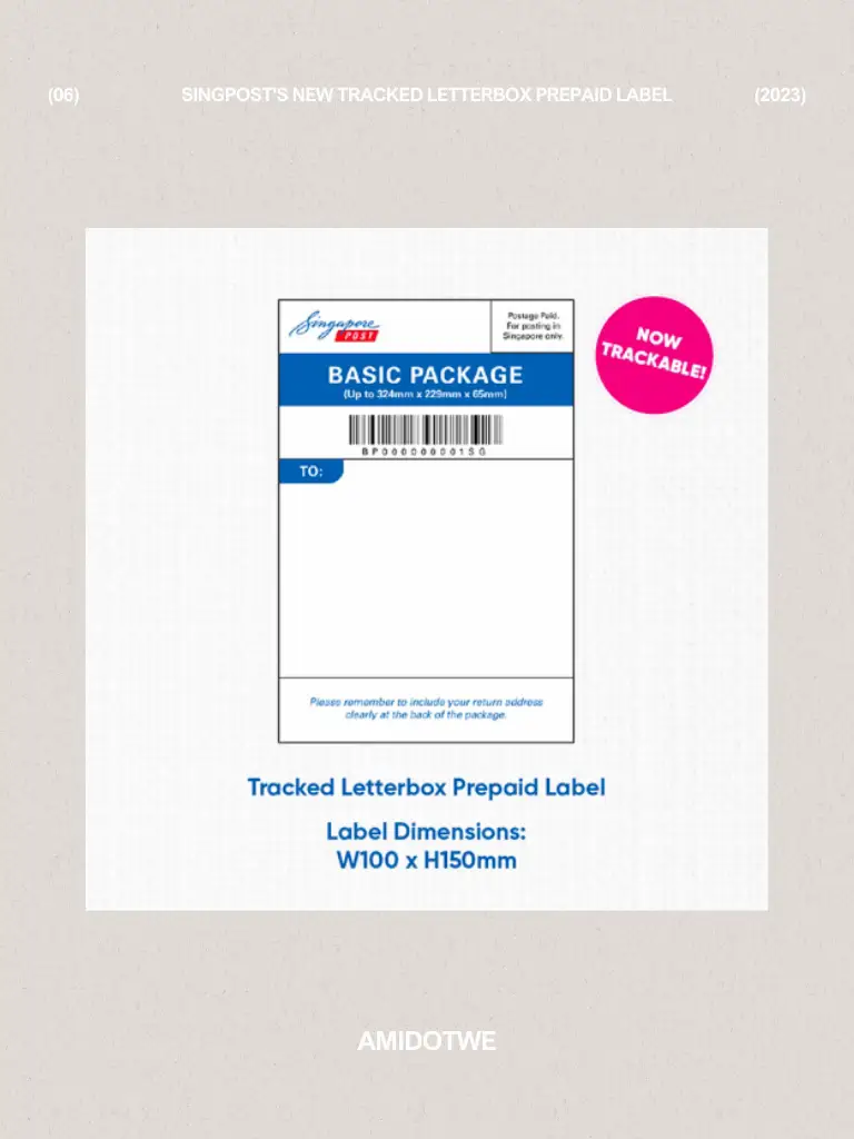 Singpost New Prepaid Label For LESS THAN 1 55 Gallery Posted By Singpost New Prepaid Label For LESS THAN 1 55 Gallery Posted By
