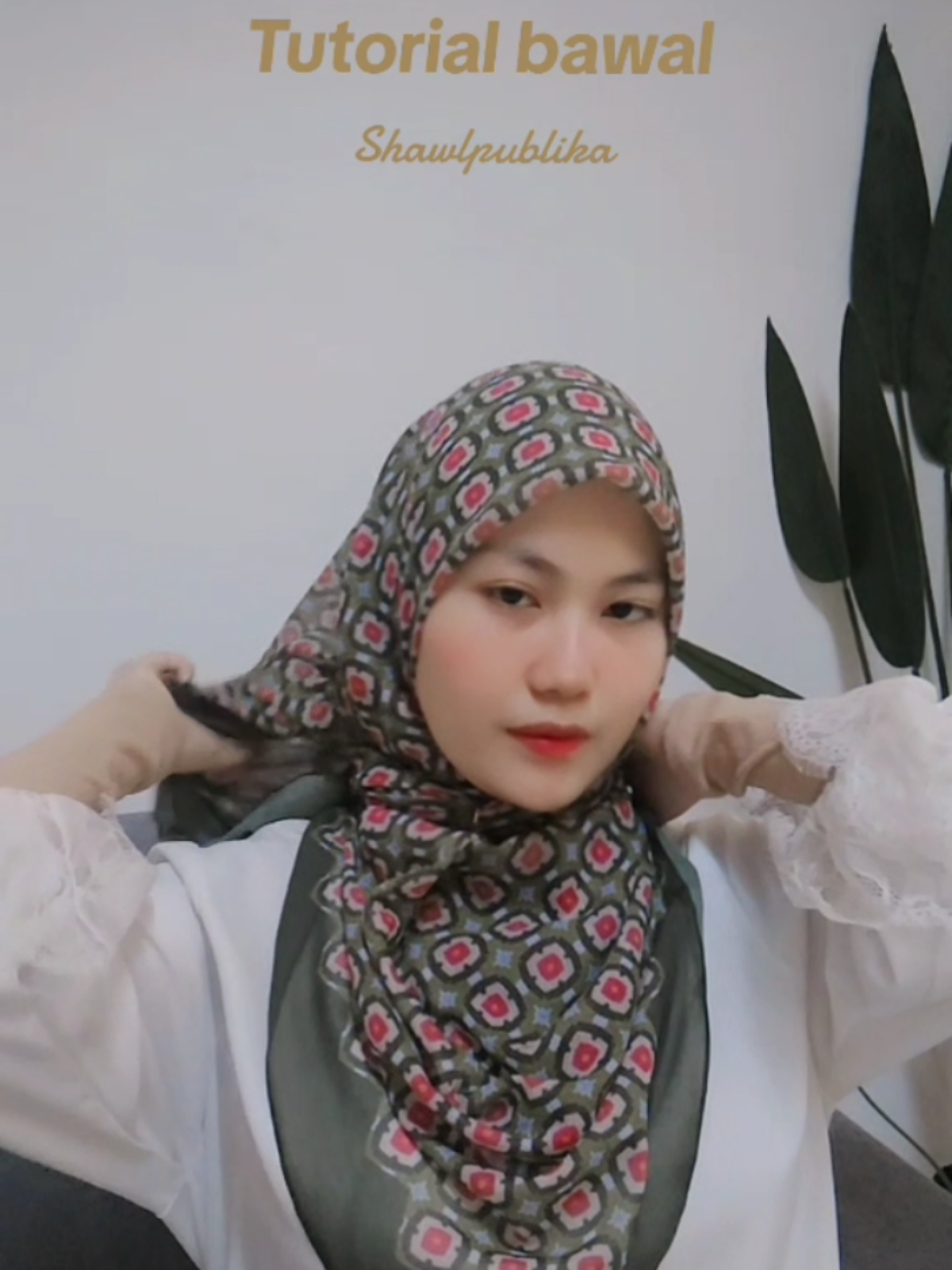 Tutorial Bawal Style Raya | วิดีโอที่เผยแพร่โดย Noremilina | Lemon8