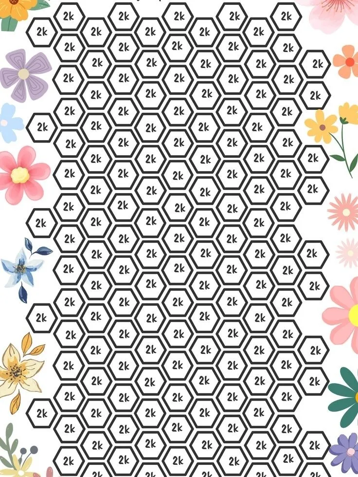 template tabungan target 2k | Galeri diposting oleh lovely23 | Lemon8