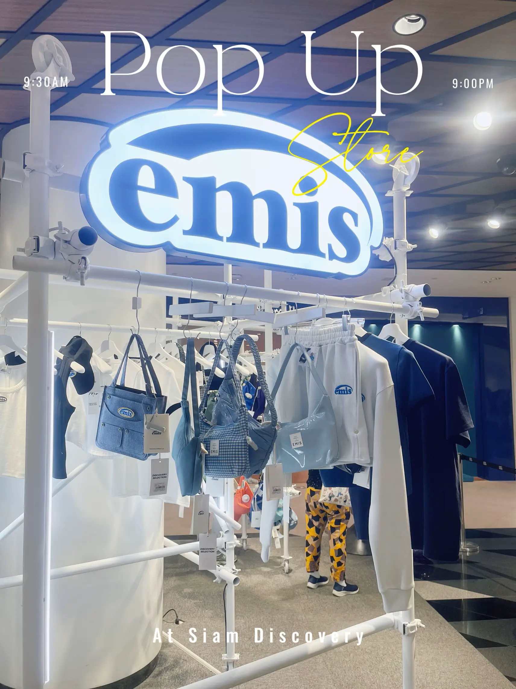 EMIS แบรนด์สุดฮิตเกาหลี มาเปิด pop-up store ที่ไทย! ️‍🔥 | Gallery posted by oumchanyapak | Lemon8