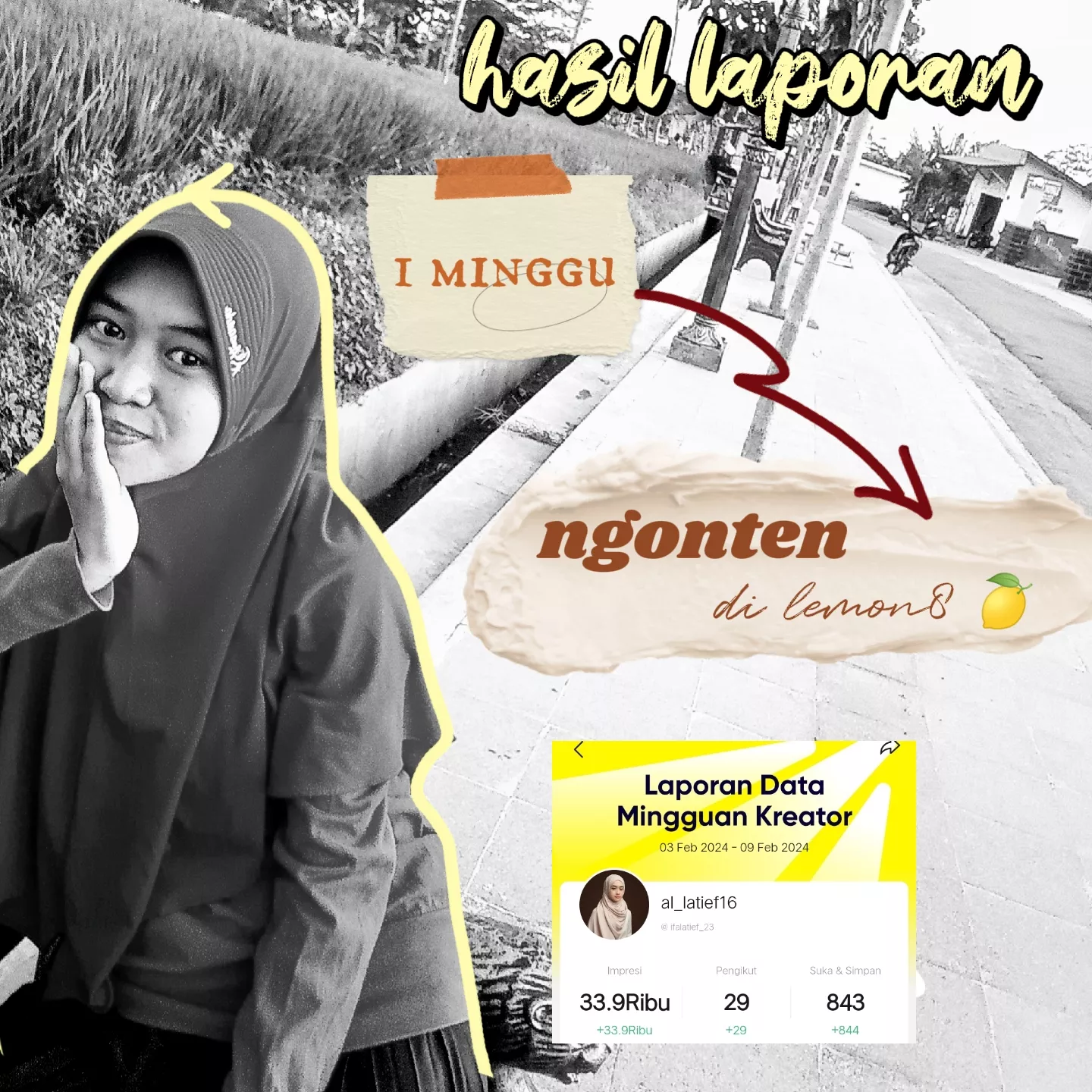 perjalanan 1 minggu di lemon8 🍋 | Galeri diposting oleh al_latief16 | Lemon8