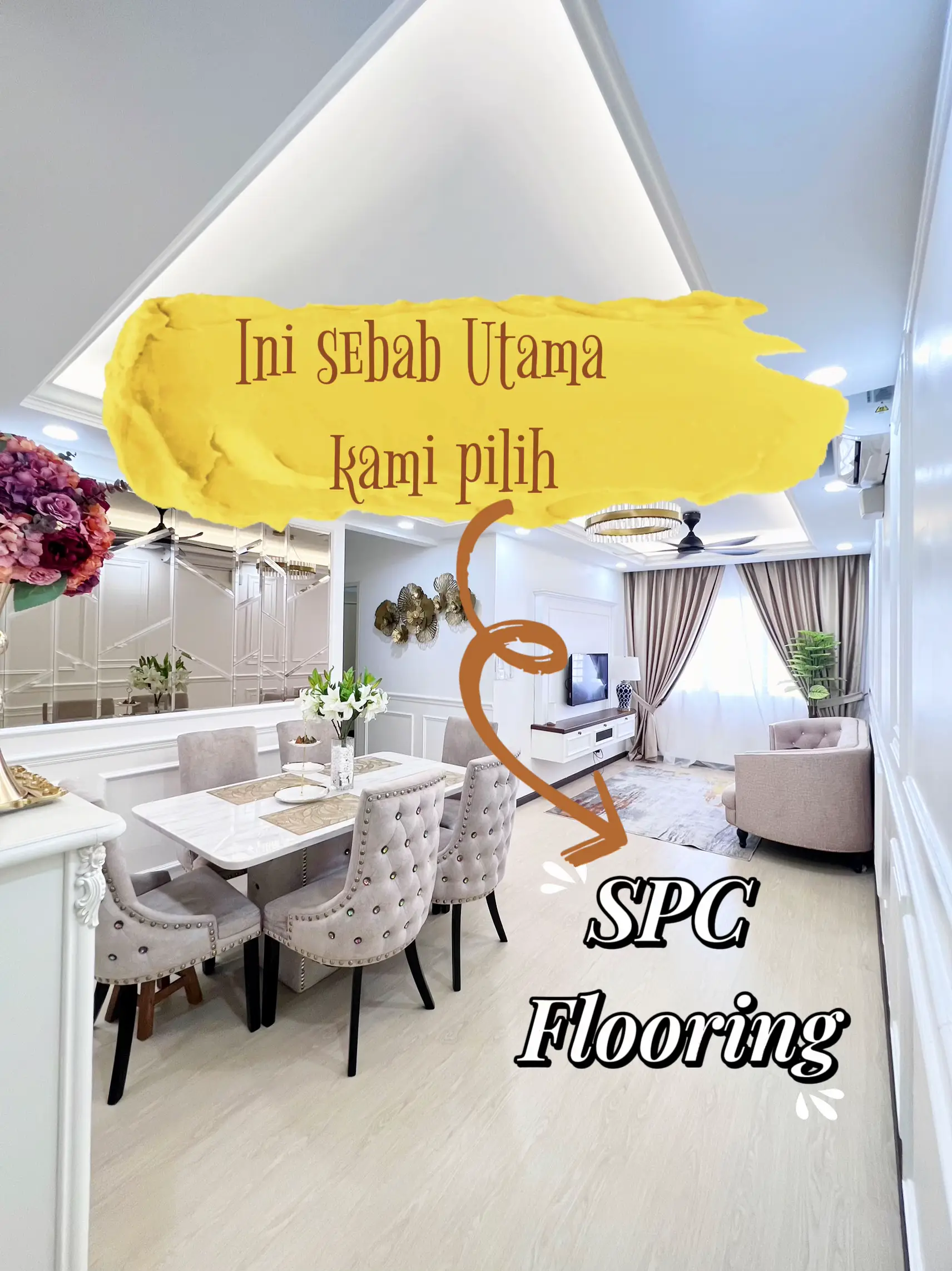 OK KE GUNA SPC FLOORING? INI SEBABNYA.. | Galeri disiarkan oleh Setia.home | Lemon8