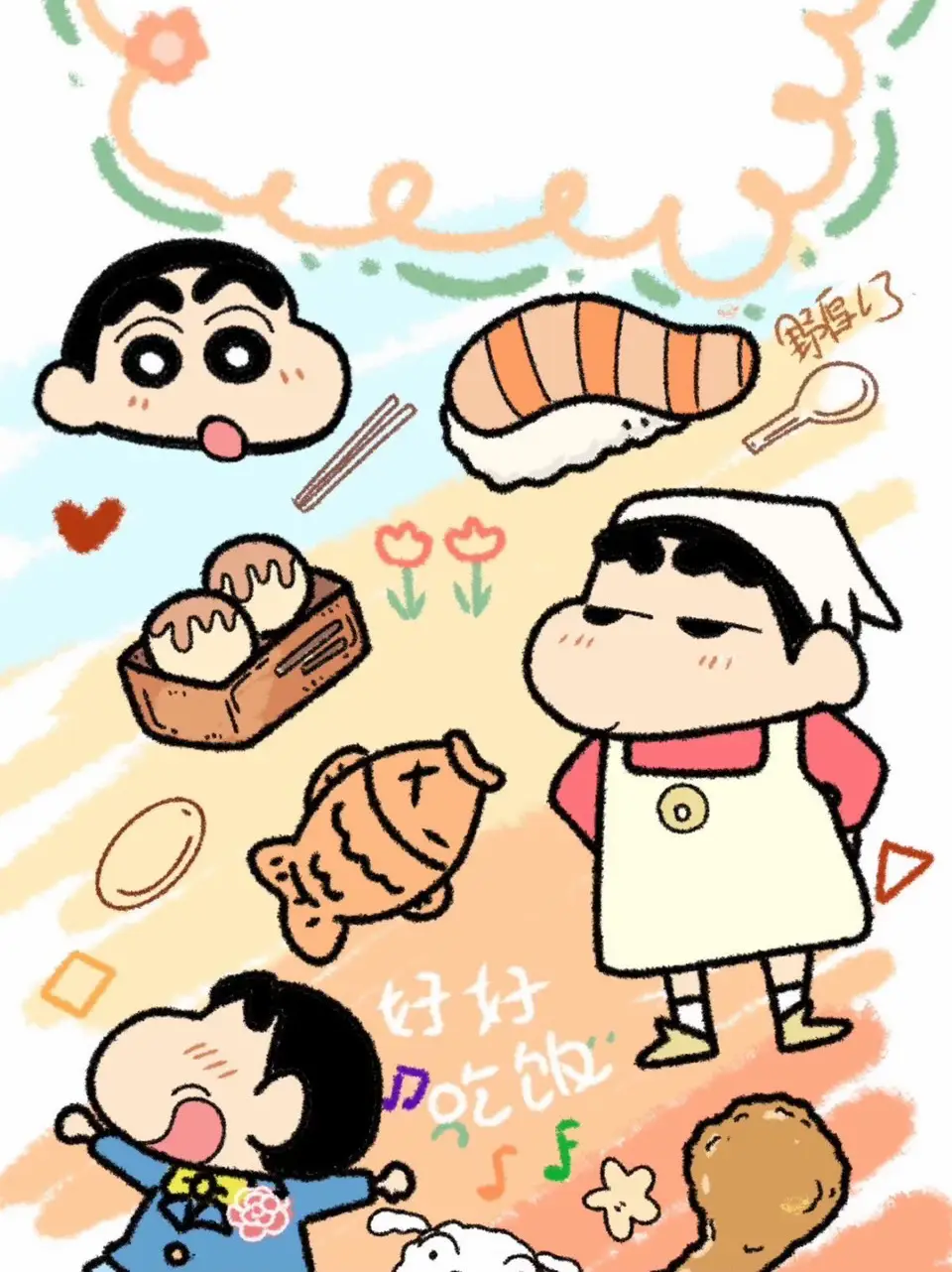 แจก!!wallpaper ชินจัง💚 | แกลเลอรีที่โพสต์โดย AUGUST🌷 | Lemon8