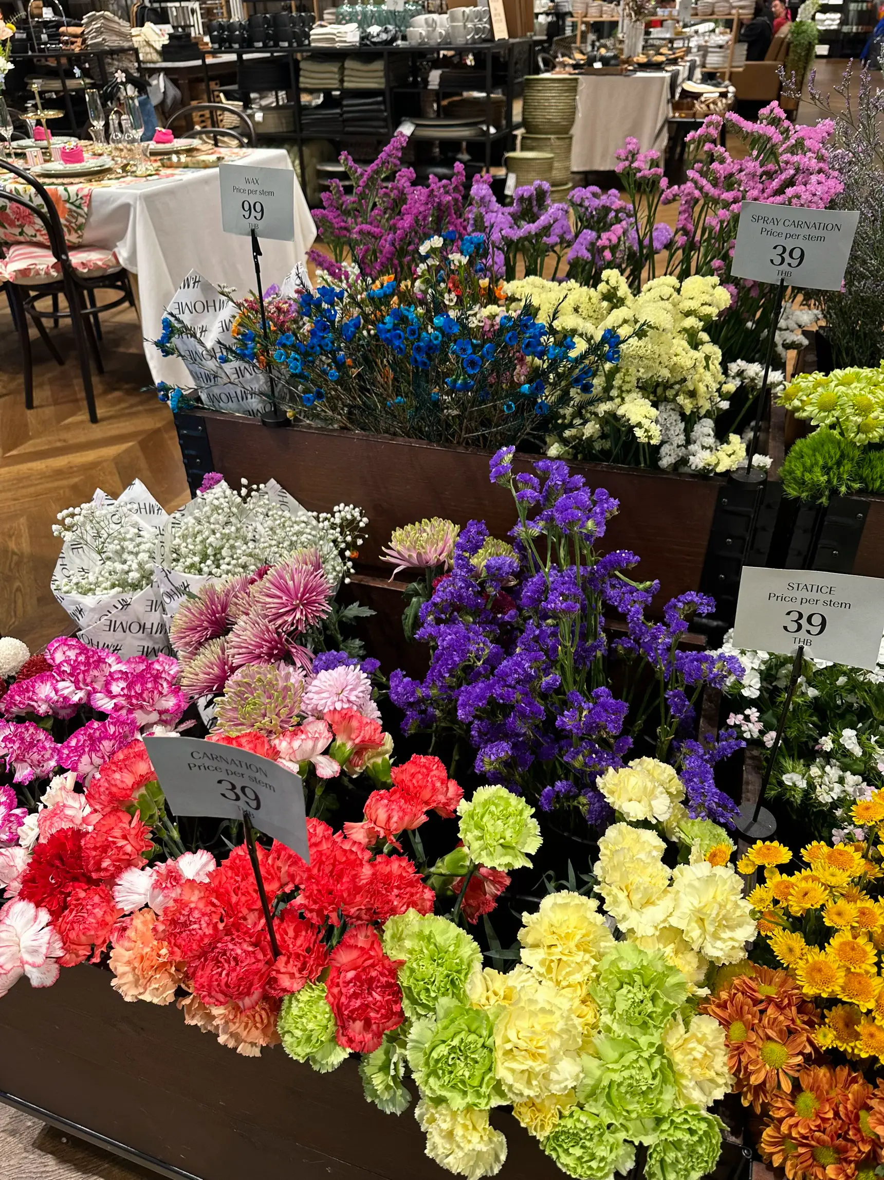 อัปเดตราคาดอกไม้ ที่ HM Home 💐🌻 มันน่ารักนุ้บนิ้บไปหมดดดด 🌿 | แกลเลอรี ...