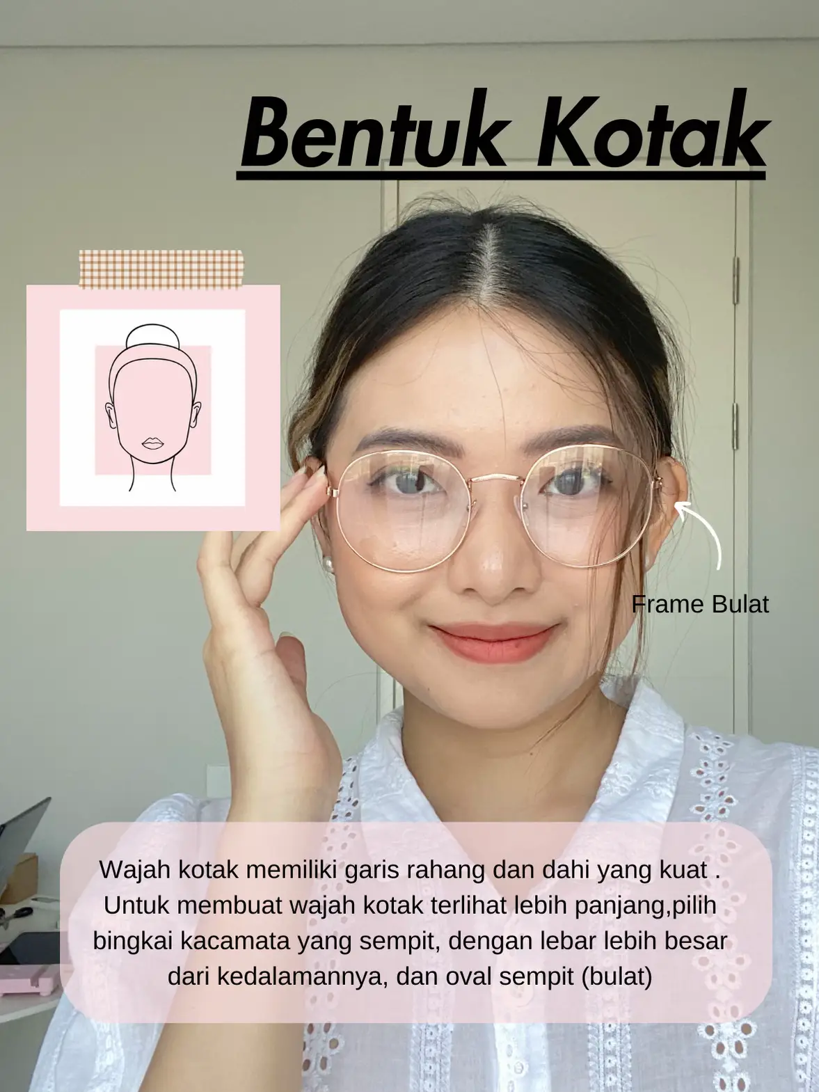 Tips cara pilih kacamata sesuai bentuk wajah | Galeri diposting oleh ...