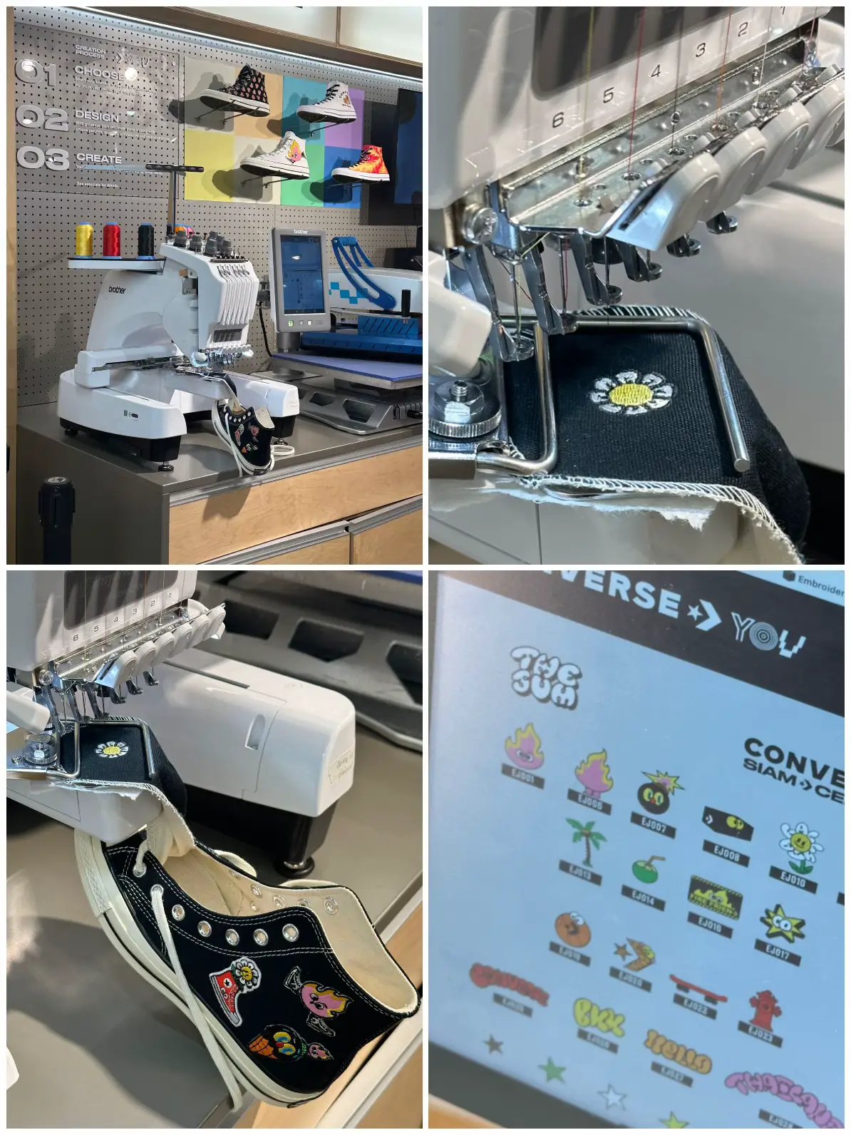 Converse 👟ออกแบบปัก สกรีน เลือกได้เอง มีแค่คู่เดียวในโลก!! | แกลเลอรี ...