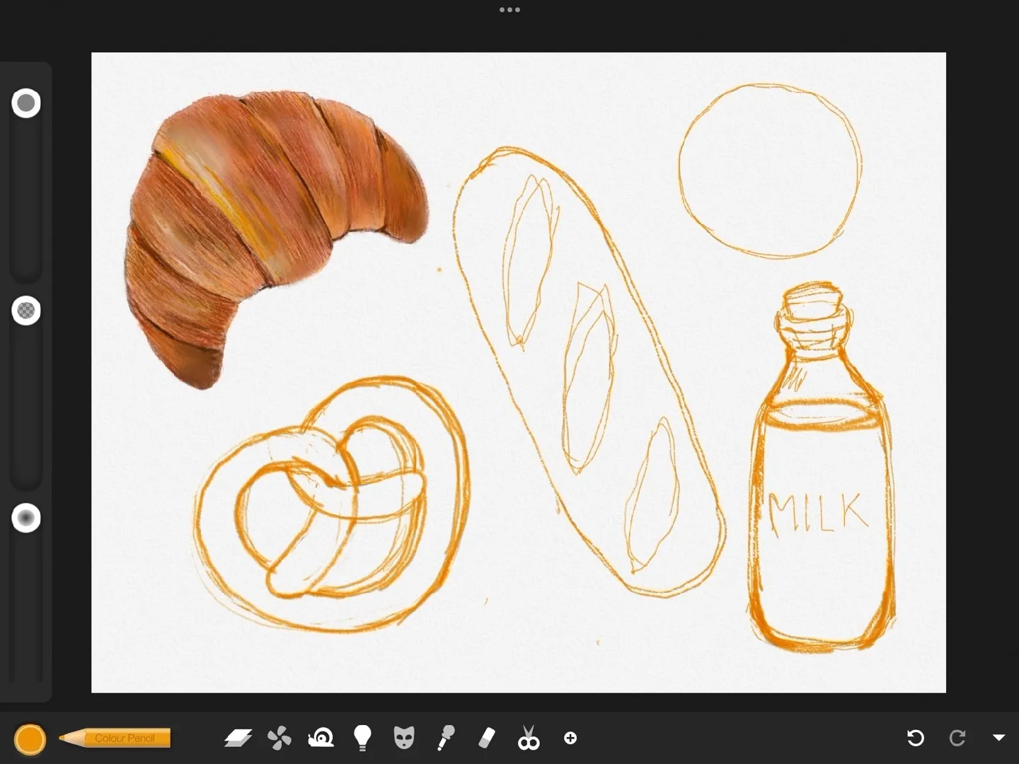 TO DAY I DRAW 07 | วาดรูปสีไม้ด้วยไอแพด 🎨 | แกลเลอรีที่โพสต์โดย Pattern ...