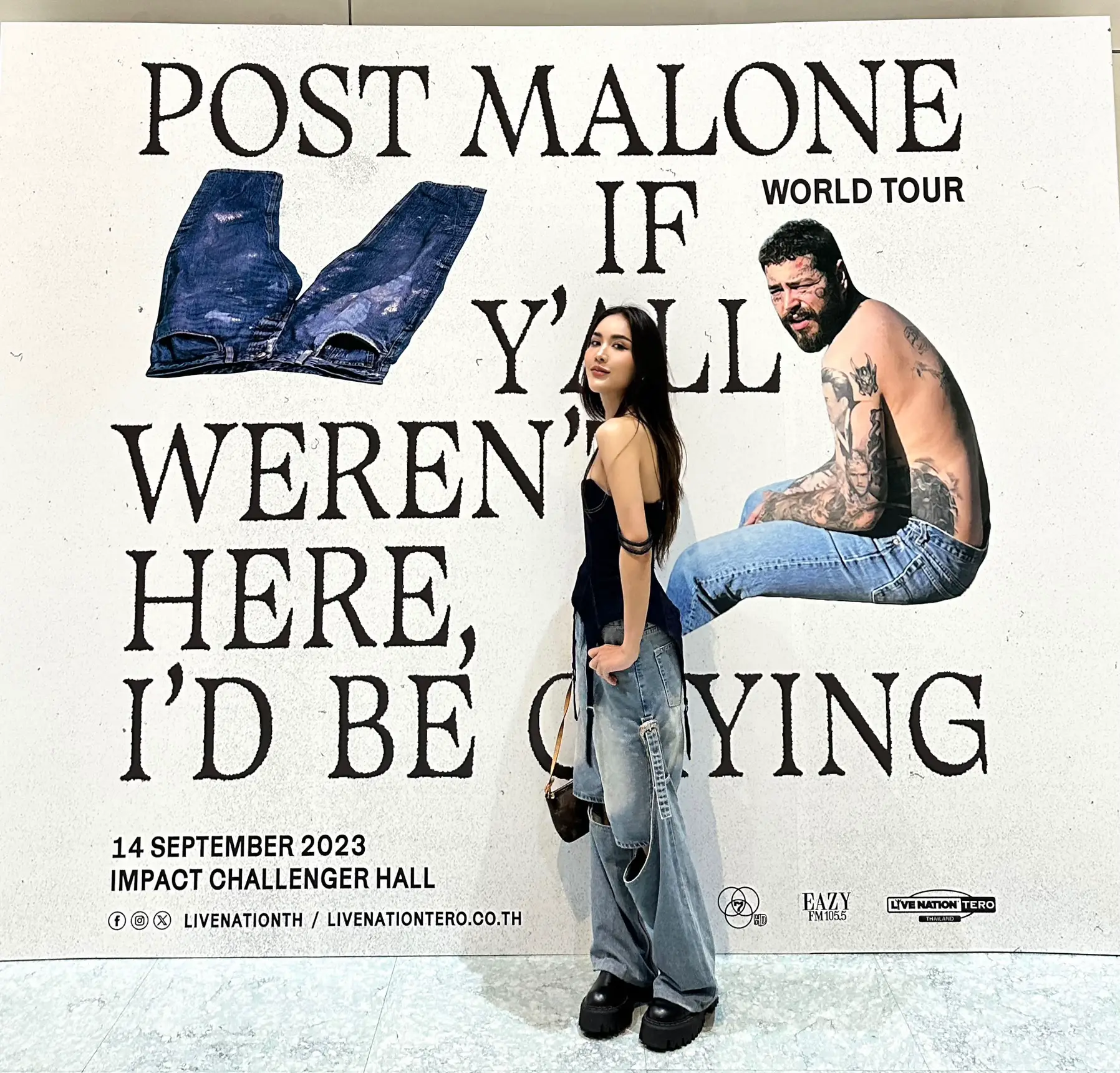 #OOTD 🧸🐻Post Malone World Tour 🐻🧸 | แกลเลอรีที่โพสต์โดย Miaolin | Lemon8