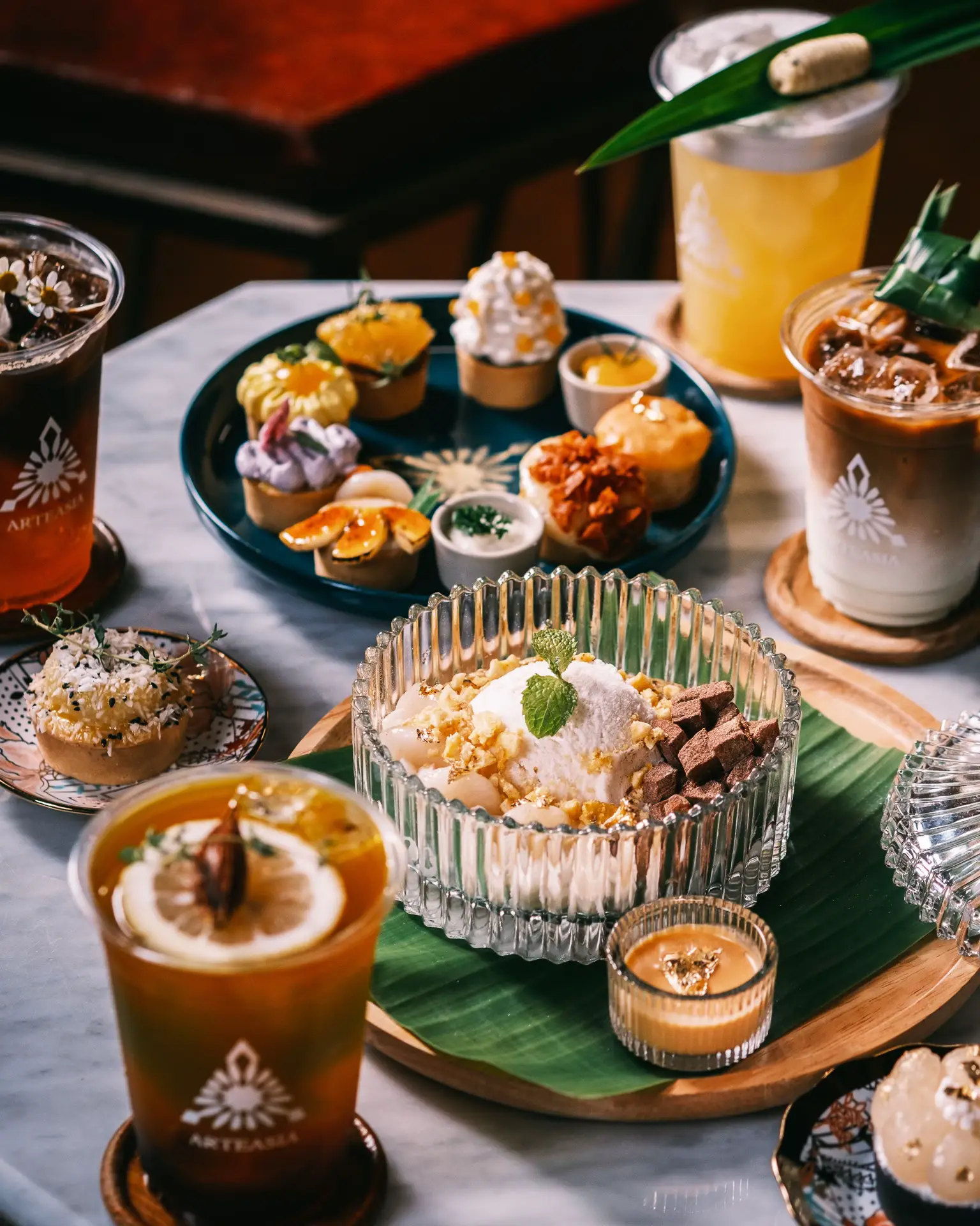 Arteasia Dessert & Cafe Cafe on 2nd Floor Fruit Building Painted ...