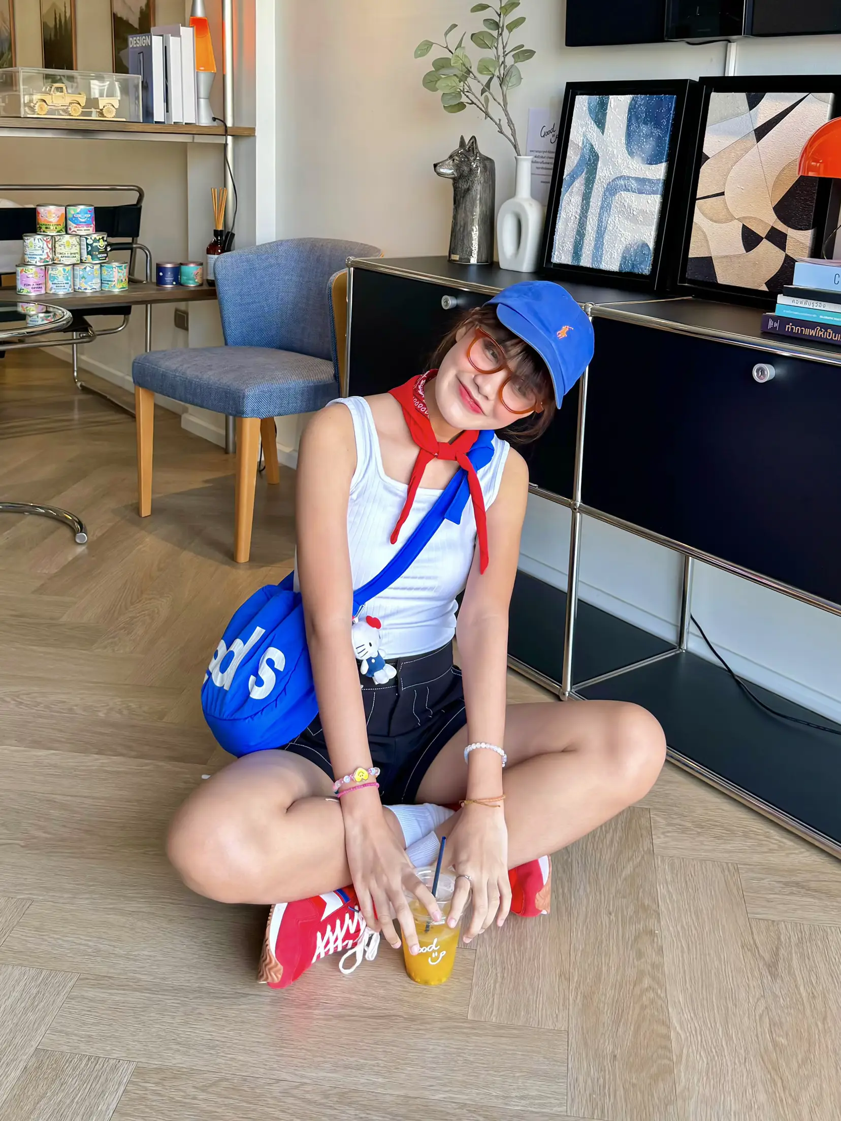 outfit idea w'keds* | มาแชร์ไอเดียการแต่งตัวกัน!🍎🧢🐛👀 | แกลเลอรีที่โพสต์โดย kaowkyl | Lemon8