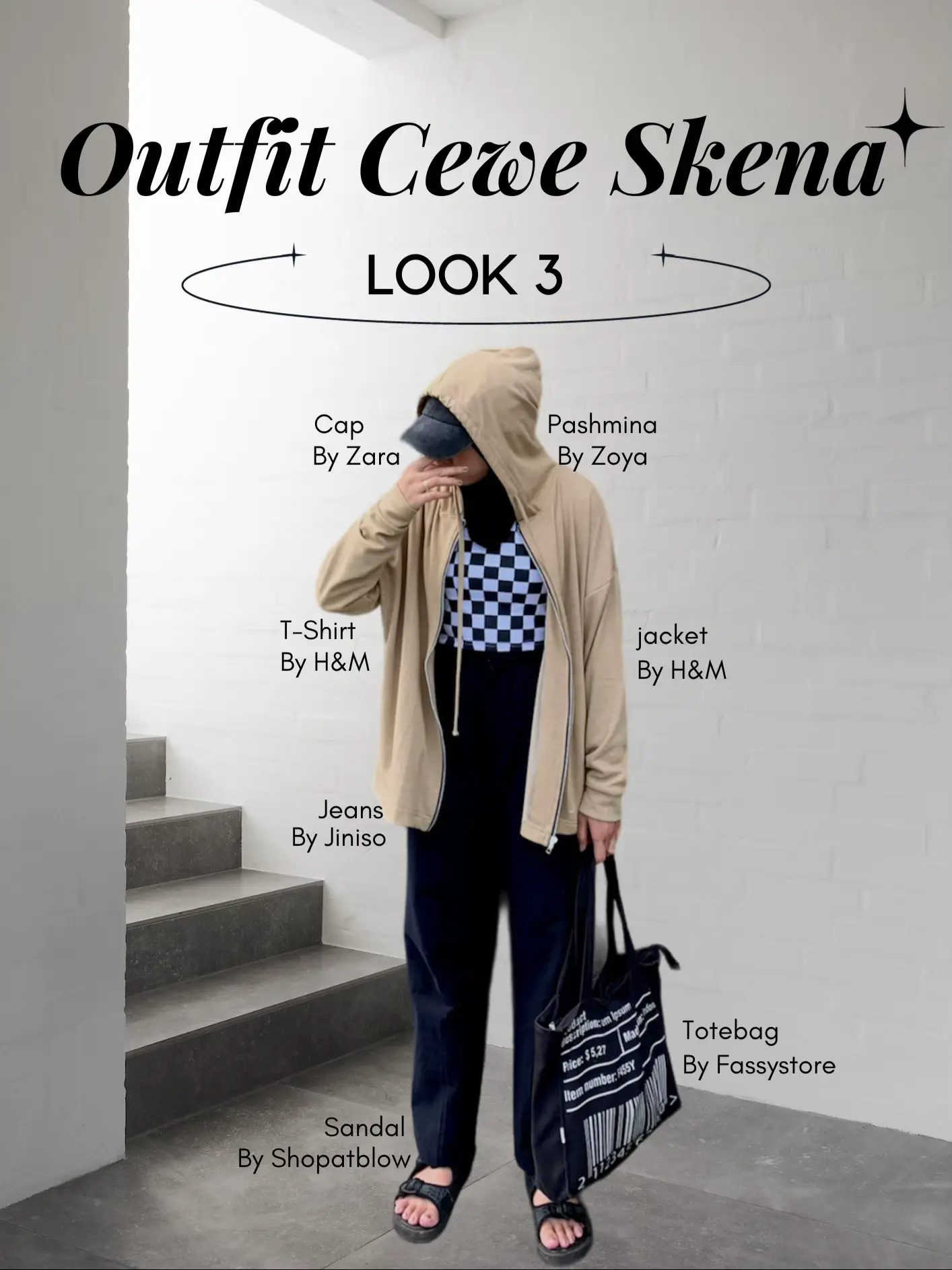 Outfit cewe skena ala hijabers🤍 | Galeri diposting oleh Rani | Lemon8