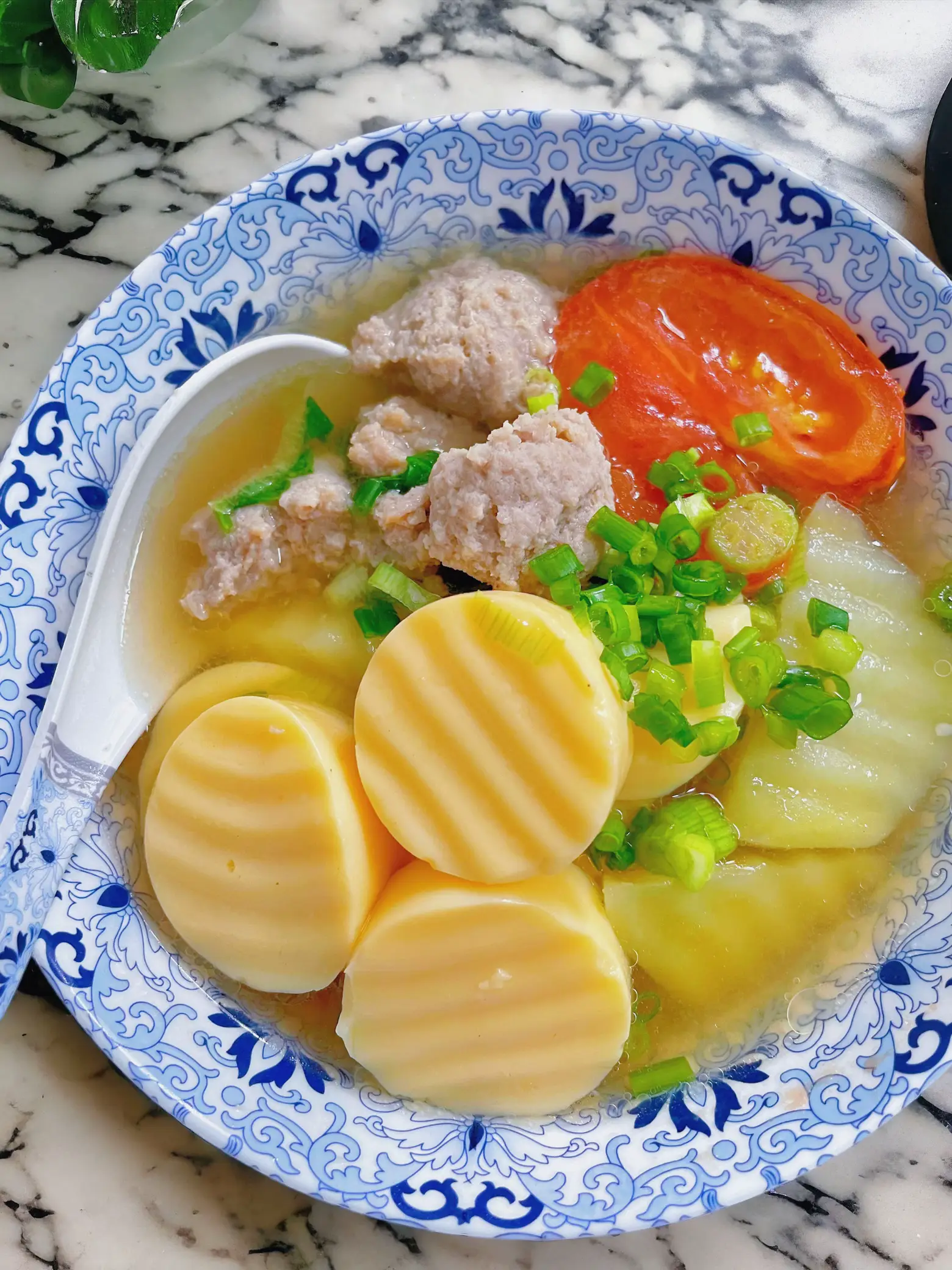 🐷ต้มจืดเต้าหู้หมูสับใส่มันฝรั่ง🥔 | แกลเลอรีที่โพสต์โดย บันนี่เองคะ🧑🏻‍🍳 ...