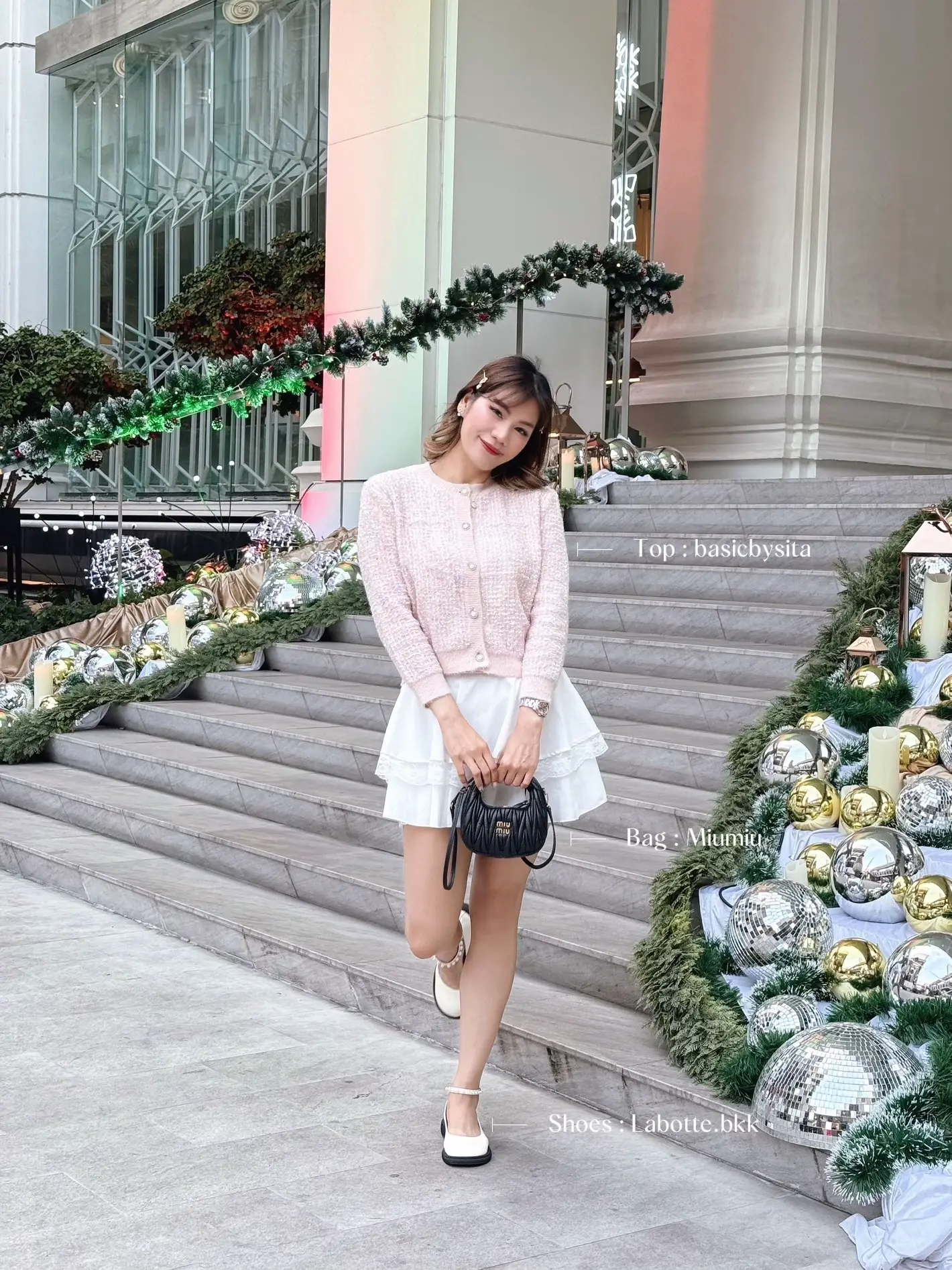 OOTD : แต่งตัวลุคหวานๆ classy but cute!! 🎀 | แกลเลอรีที่โพสต์โดย ...