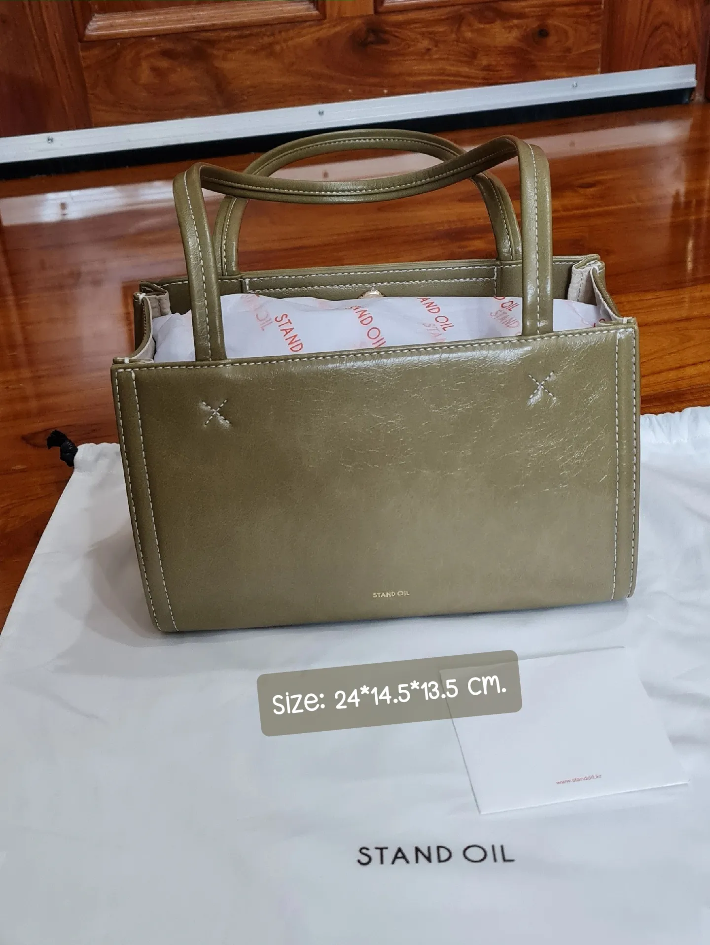 รีวิว Stand oil :Oblong Tiny Bag 👜 | แกลเลอรีที่โพสต์โดย Ancake | Lemon8