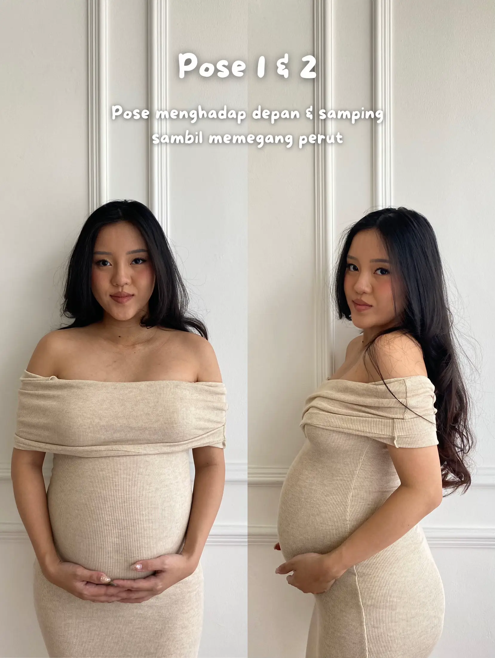 Ide POSE MATERNITY DI RUMAH! Tetep ESTETIK! | Galeri diposting oleh Karen Thalia | Lemon8