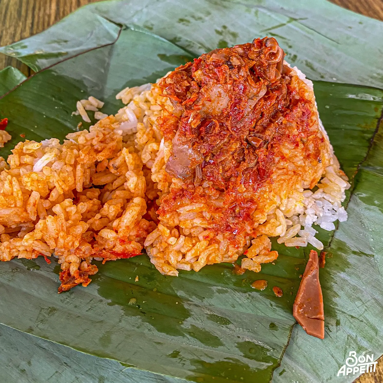 Ali Nasi Lemak Daun Pisang ข้าวมันสไตล์มลายูสุดแซ่บบบบ😍🫶🏻 | แกลเลอรีที่ ...