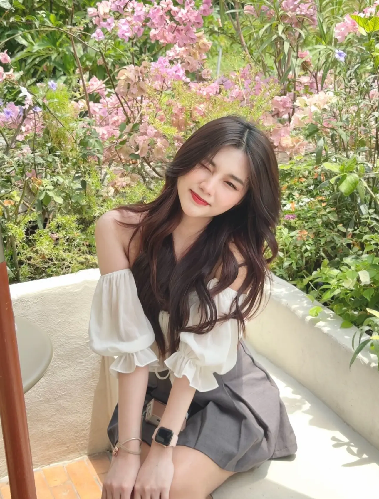 คาเฟ่ดอกไม้สุดน่ารัก 💐 Summer rain cafe | แกลเลอรีที่โพสต์โดย Rotmay | Lemon8