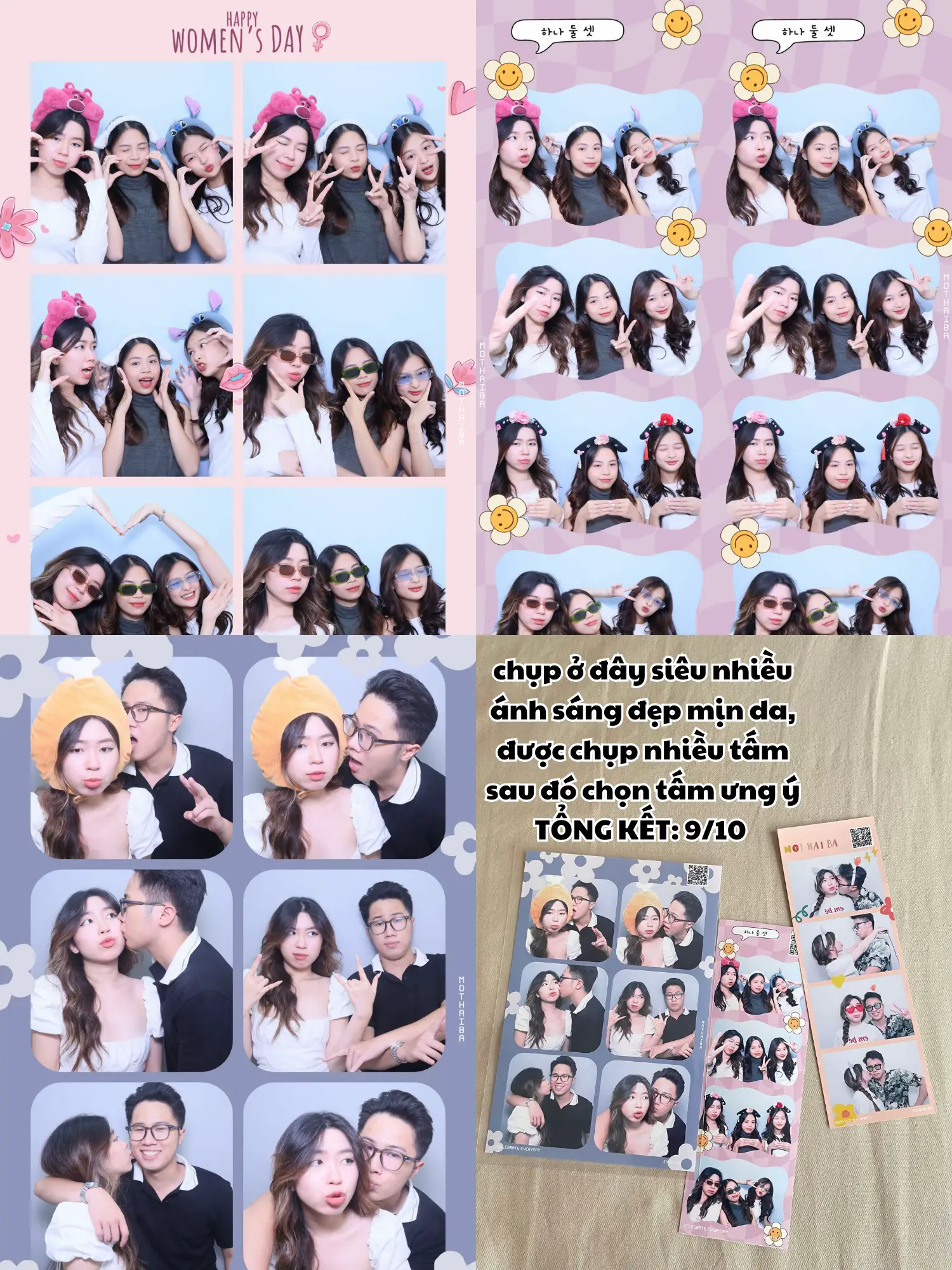 So sánh trải nghiệm 2 PHOTOBOOTH nổi tiếng tại HN | Bộ sưu tập do Halle kẹo đăng | Lemon8