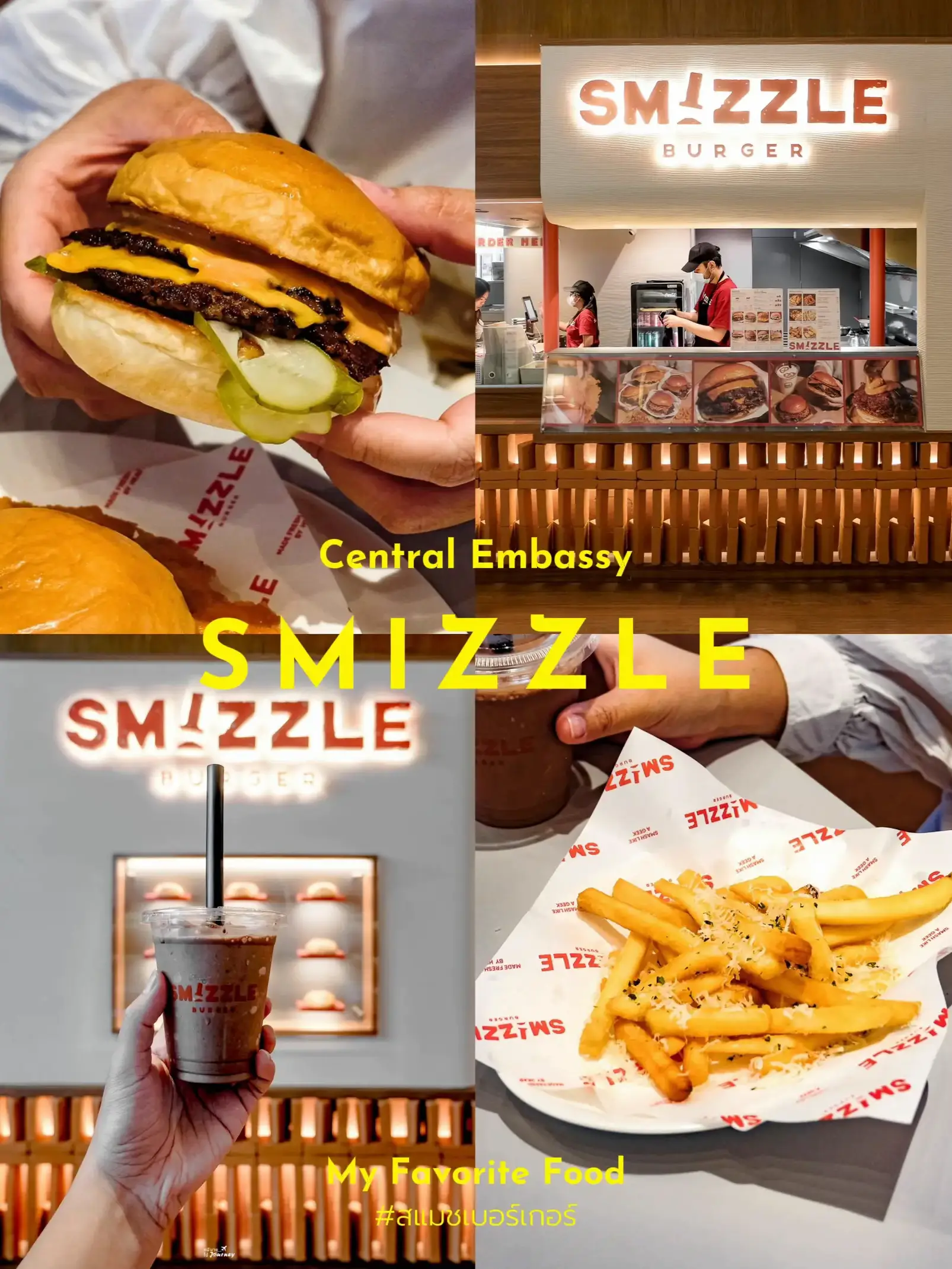 SMIZZLE สแมชเบอร์เกอร์ขั้นเทพ ที่คนชอบเบอร์เกอร์ต้องติดใจ 🍔 | แกลเลอรี ...