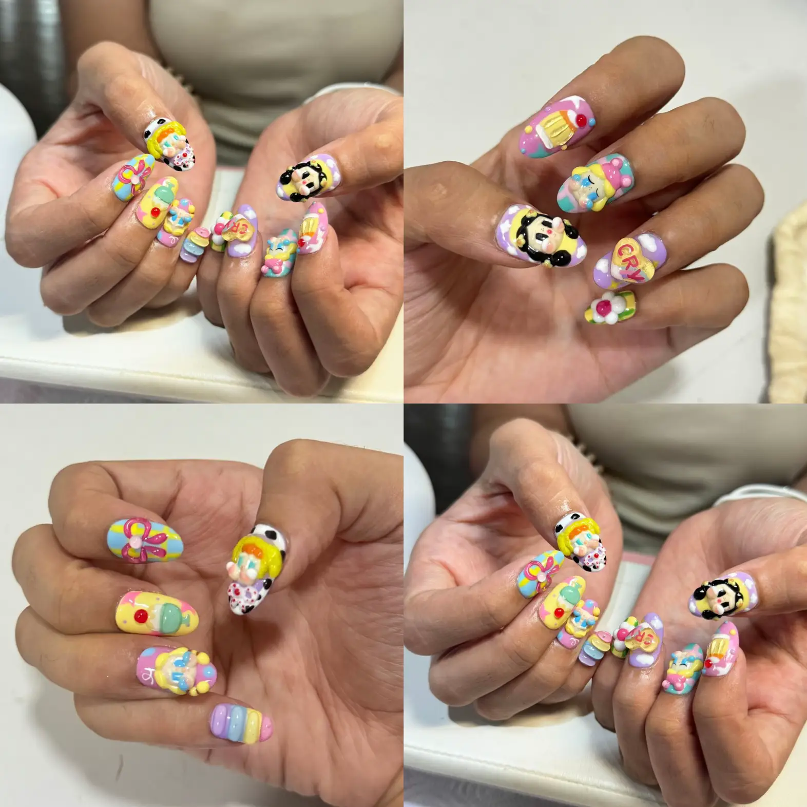 Cry baby nail 💅 | แกลเลอรีที่โพสต์โดย Mynureen | Lemon8