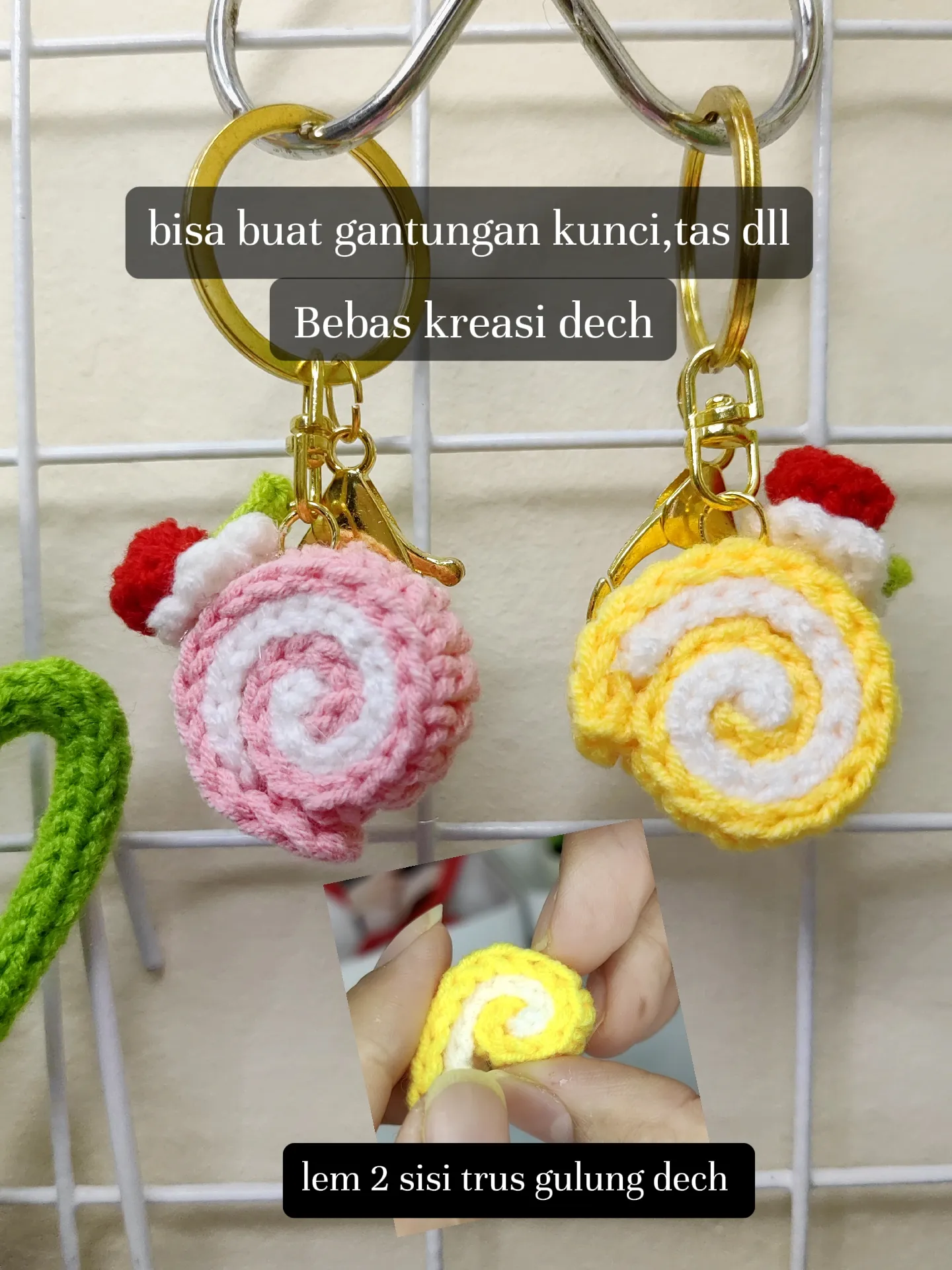 diy crochet Rollcake, dengan rajut cuan ga abis2 | Galeri diposting ...