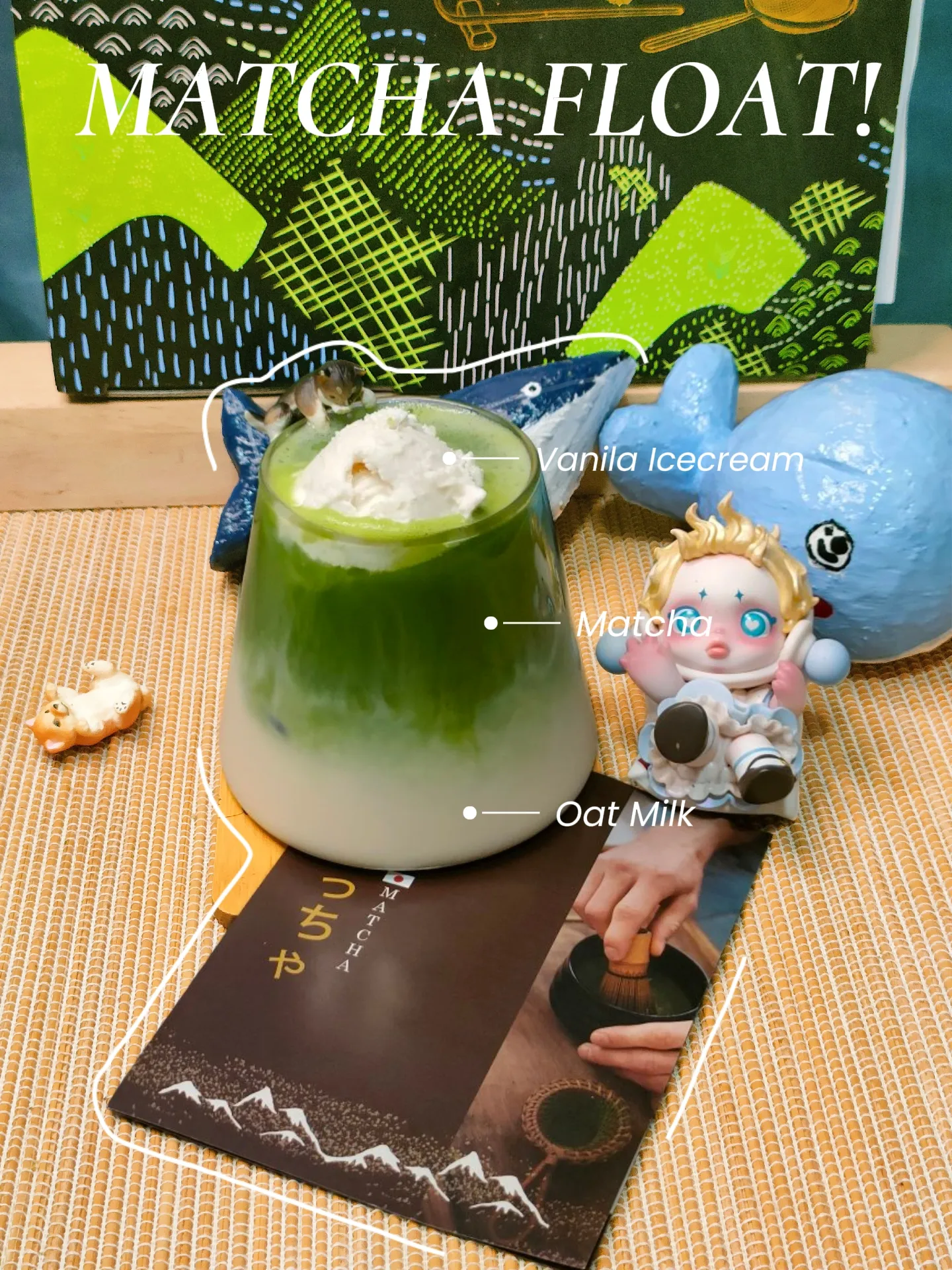 Matcha Float! แก้วโปรดของฉัน | แกลเลอรีที่โพสต์โดย tu bgood | Lemon8