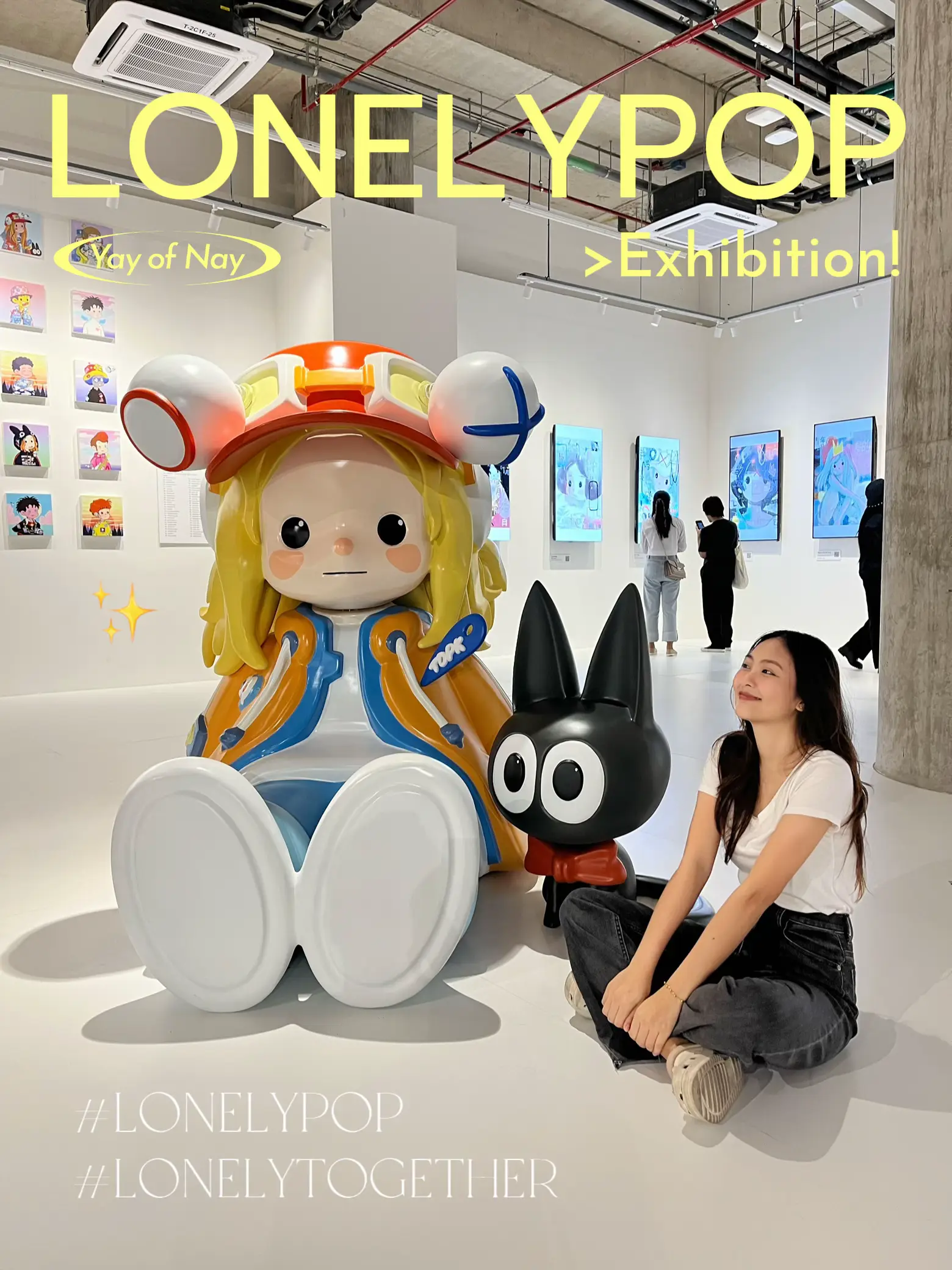 🫧 LonelyPop Exhibition 💕 | แกลเลอรีที่โพสต์โดย 𝙉𝙐𝙉𝙀 💖 | Lemon8
