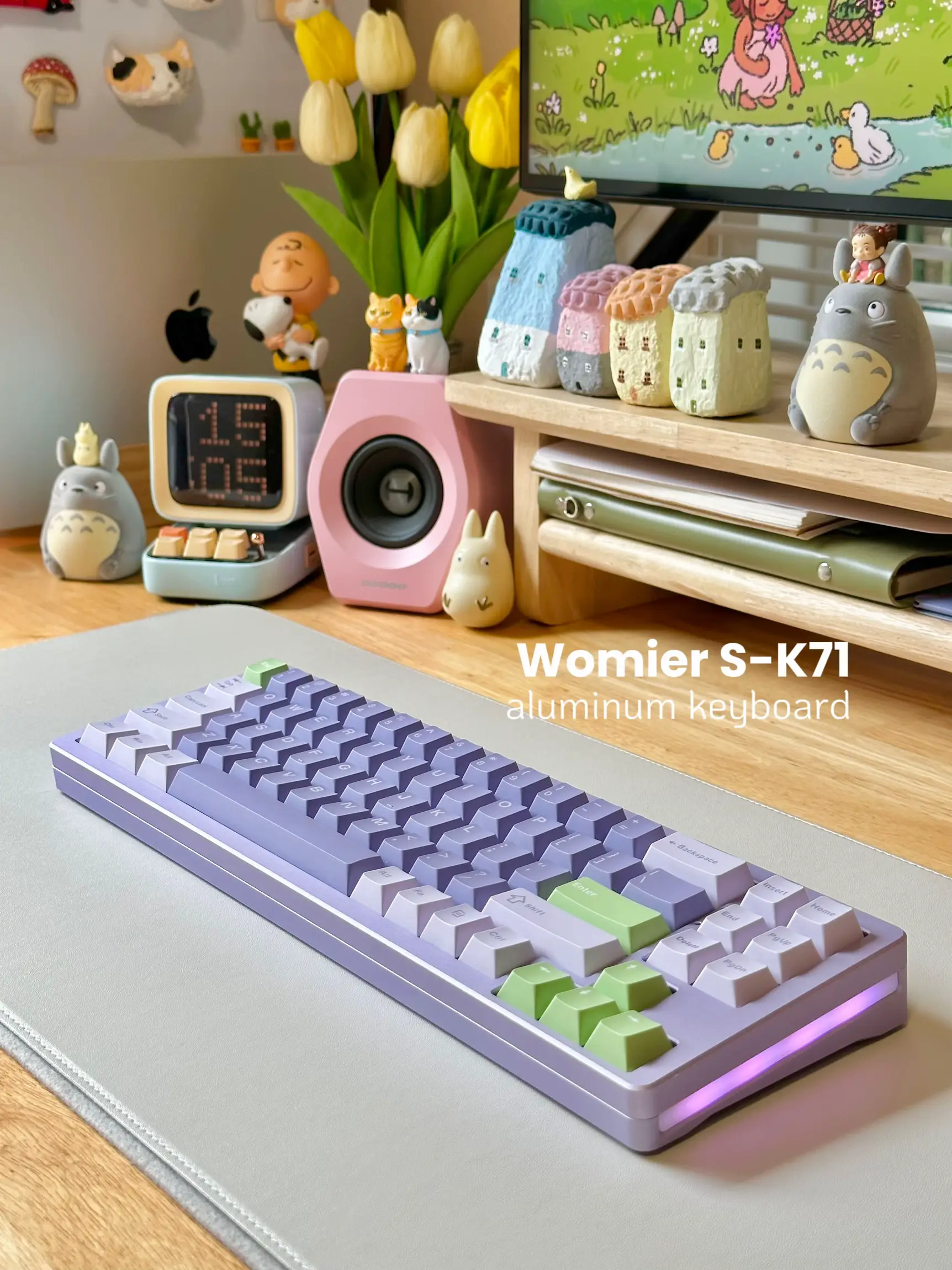 Desk Update คีย์บอร์ดเคสอลูมิเนียมที่คุ้มที่สุด Womier S-K71 | แกลเลอรีที่โพสต์โดย swiitsour ...