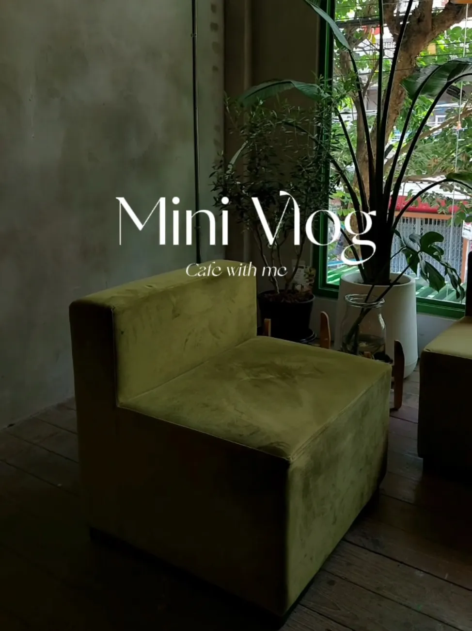 Mini Vlog : cafe with me 🍵 | วิดีโอที่เผยแพร่โดย Ploybae 🧸 | Lemon8